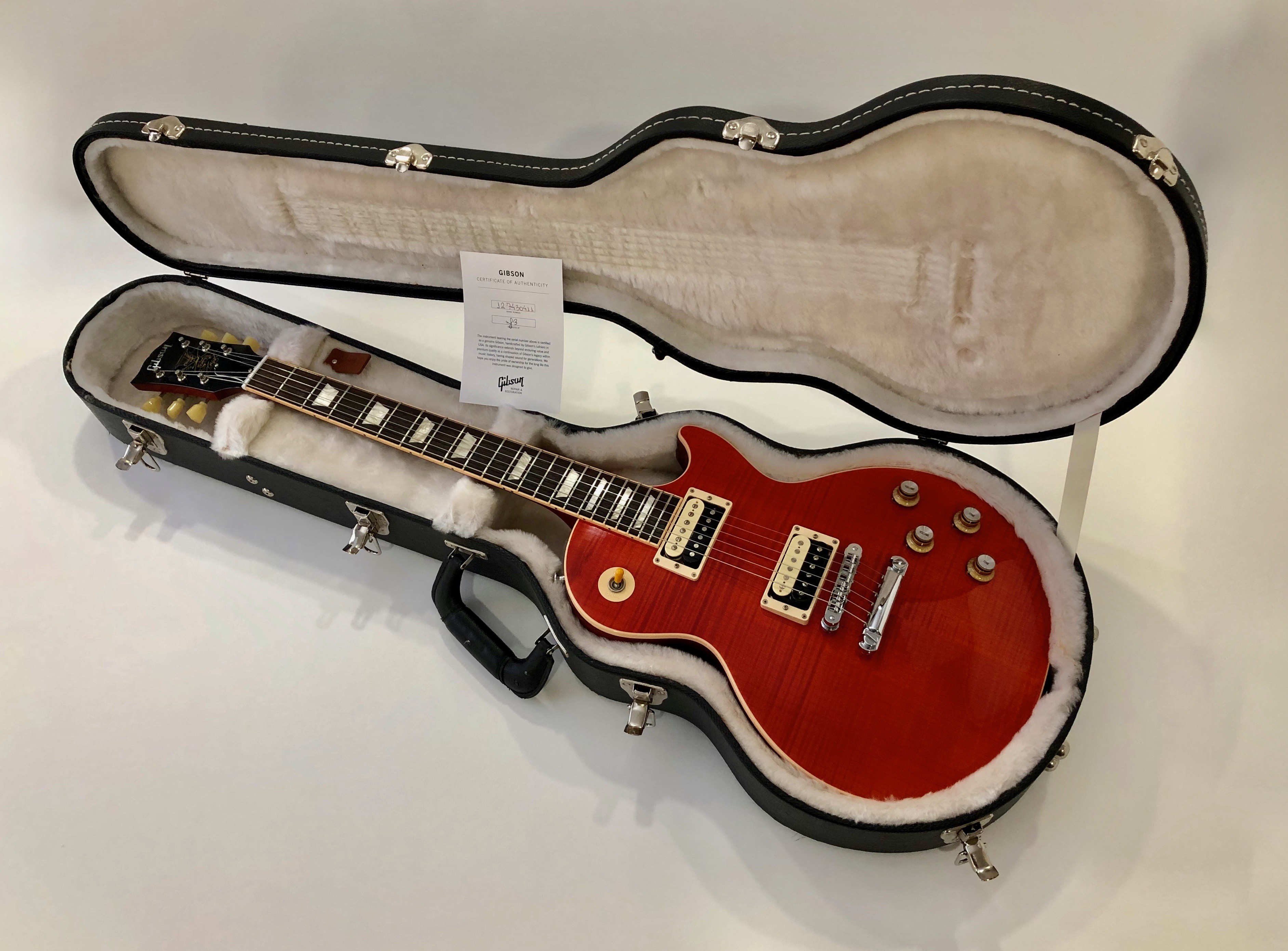 Slash Signature Vermillion Les Paul Gibson - Audiofanzine