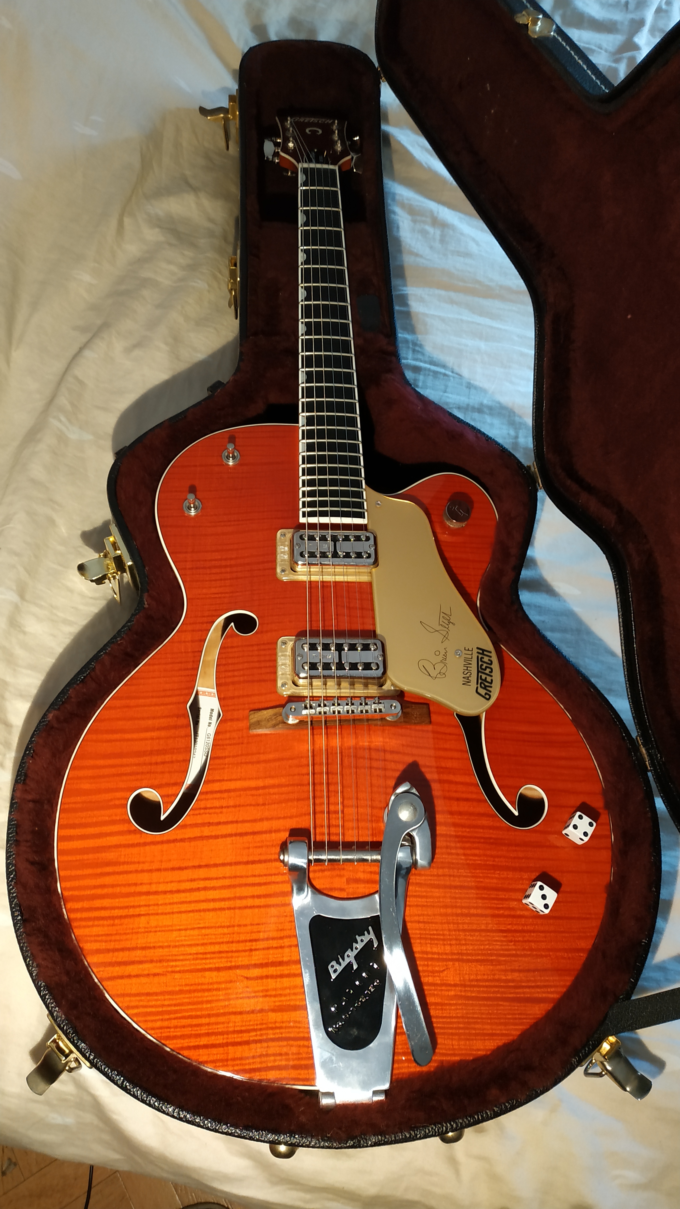 G6120SSU Brian Setzer Nashville Gretsch - Audiofanzine