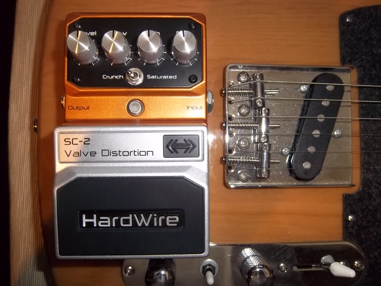 SC-2 VALVE DISTORTION - HardWire Pedals SC-2 Valve Distortion ...