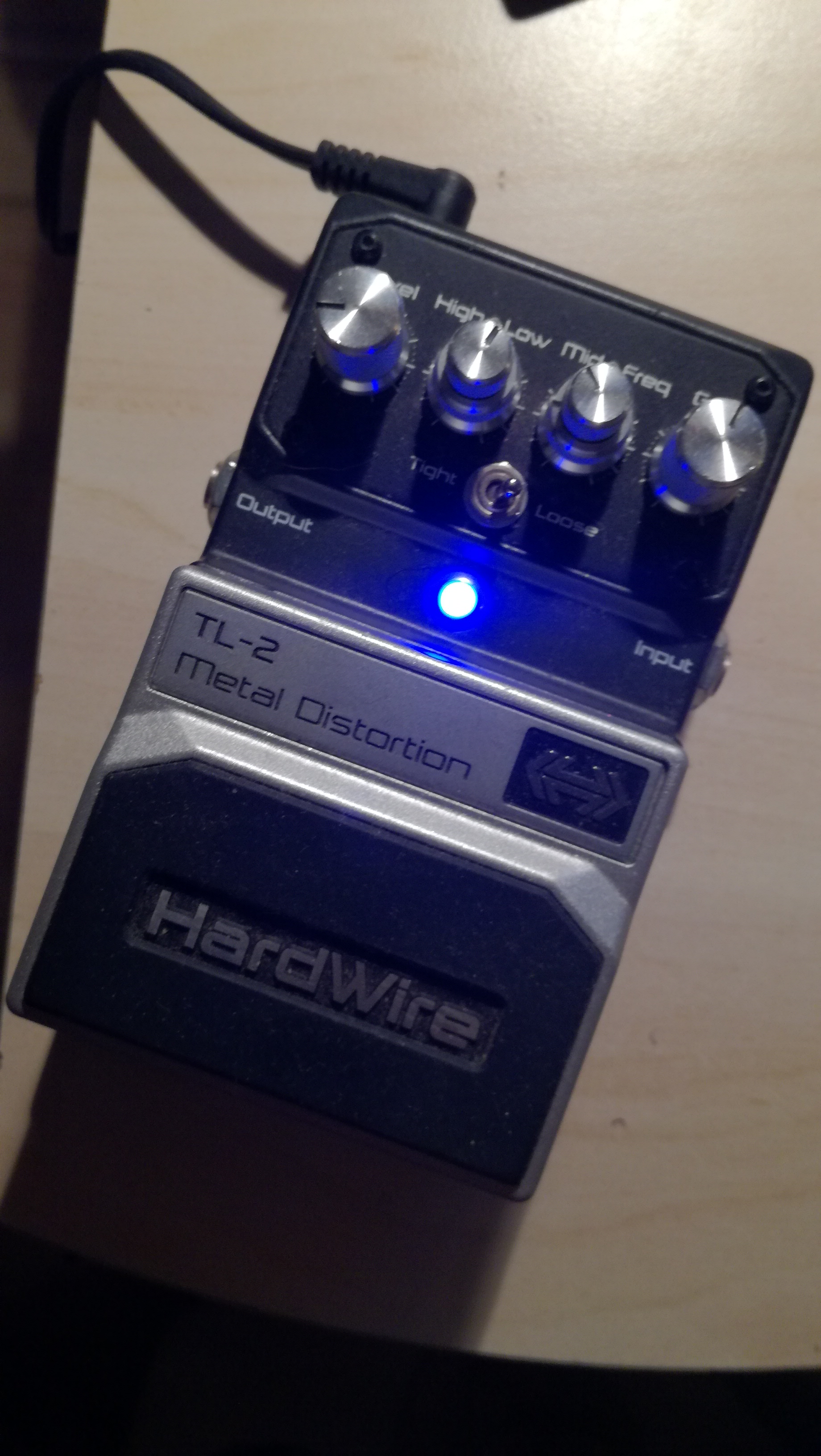 TL-2 Metal Distortion - HardWire Pedals TL-2 Metal Distortion ...