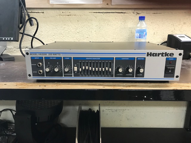 HA2500 - Hartke HA2500 - Audiofanzine