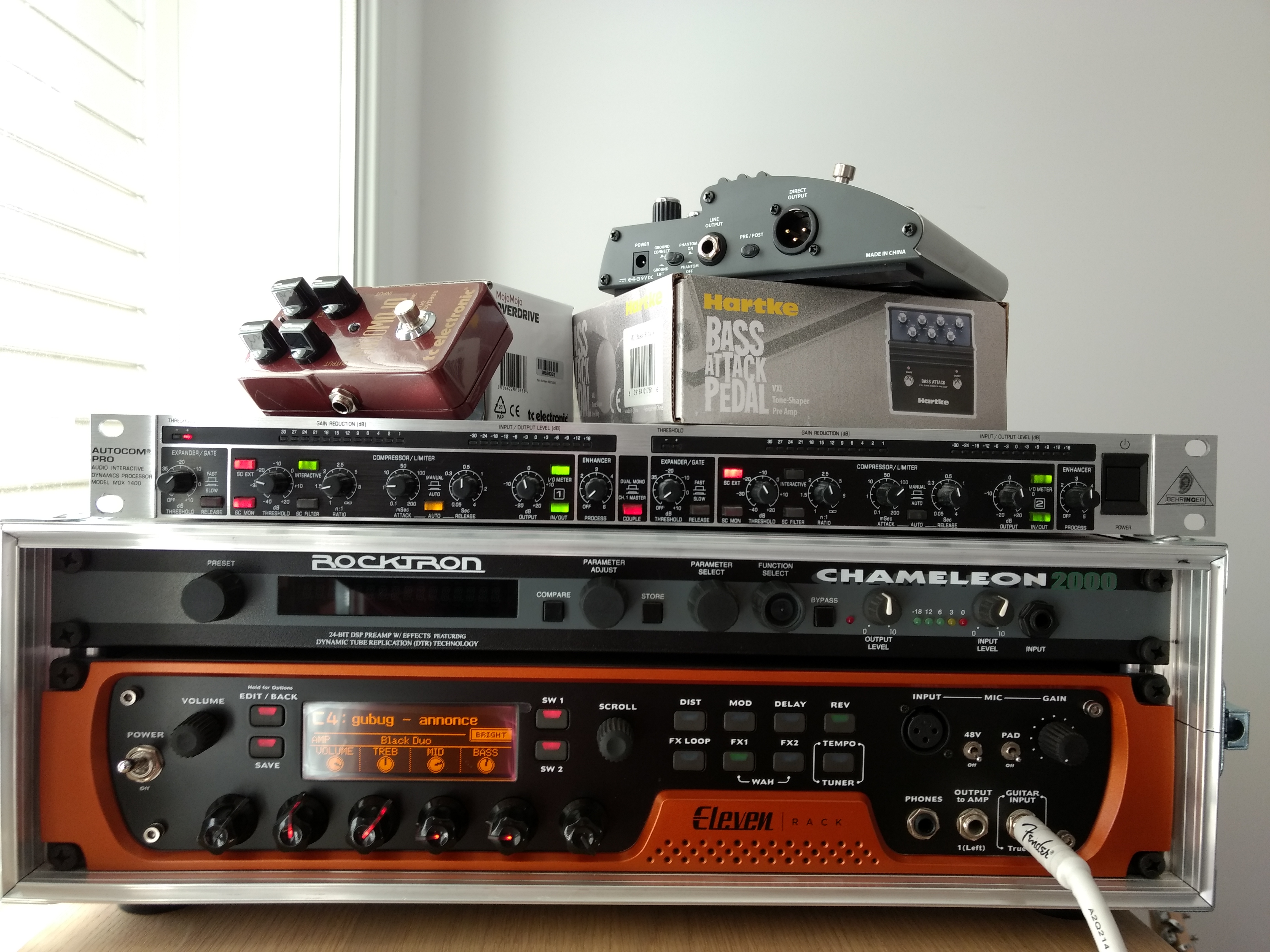 VXL BASS ATTACK - Hartke VXL Bass Attack - Audiofanzine