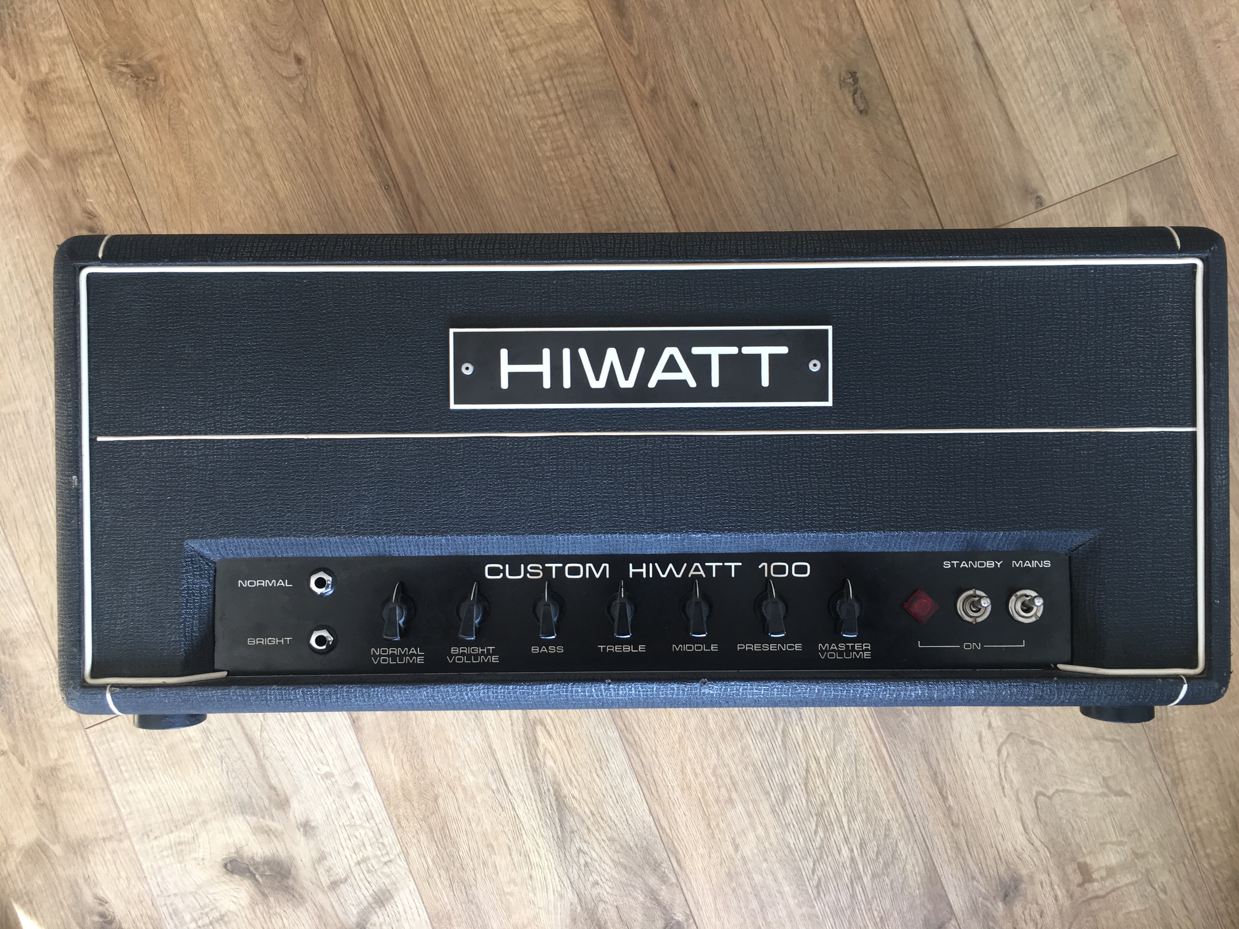 CUSTOM 100 HEAD / DR-103 - Hiwatt Custom 100 Head / DR-103 - Audiofanzine