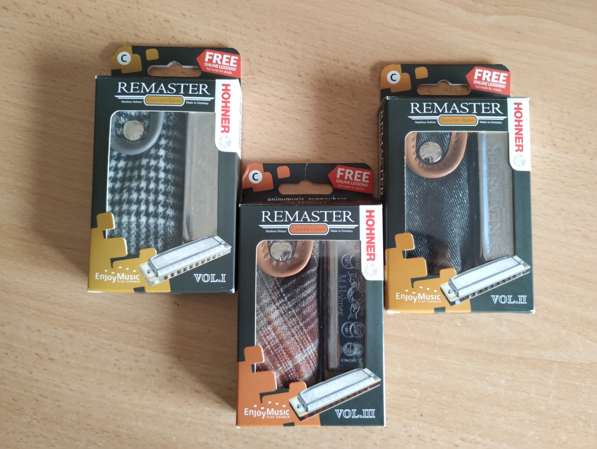Harmonicas Hohner Remaster Collector's Edition (Vol I- Vol II - Vol III ...