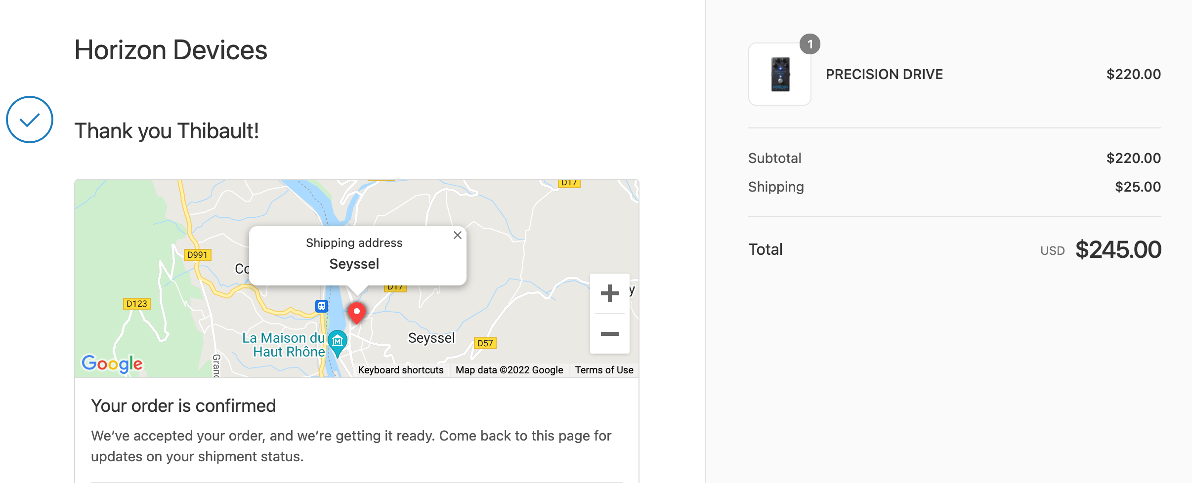 Precision Drive - Horizon Devices Precision Drive - Audiofanzine