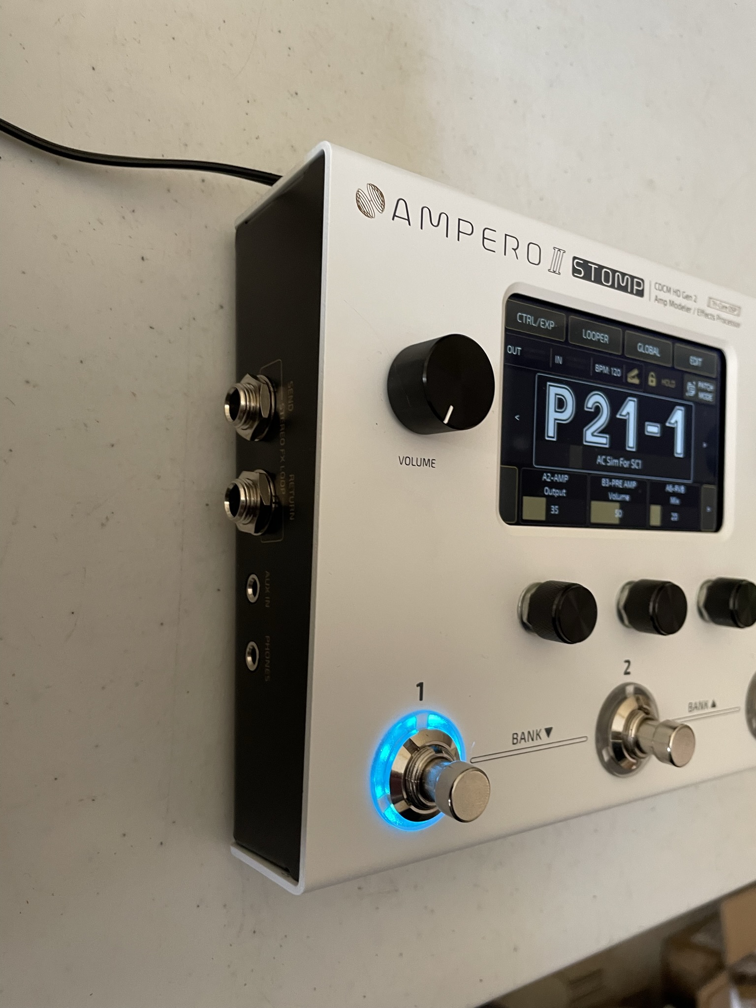 Ampero II Stomp - Hotone Audio Ampero II Stomp - Audiofanzine