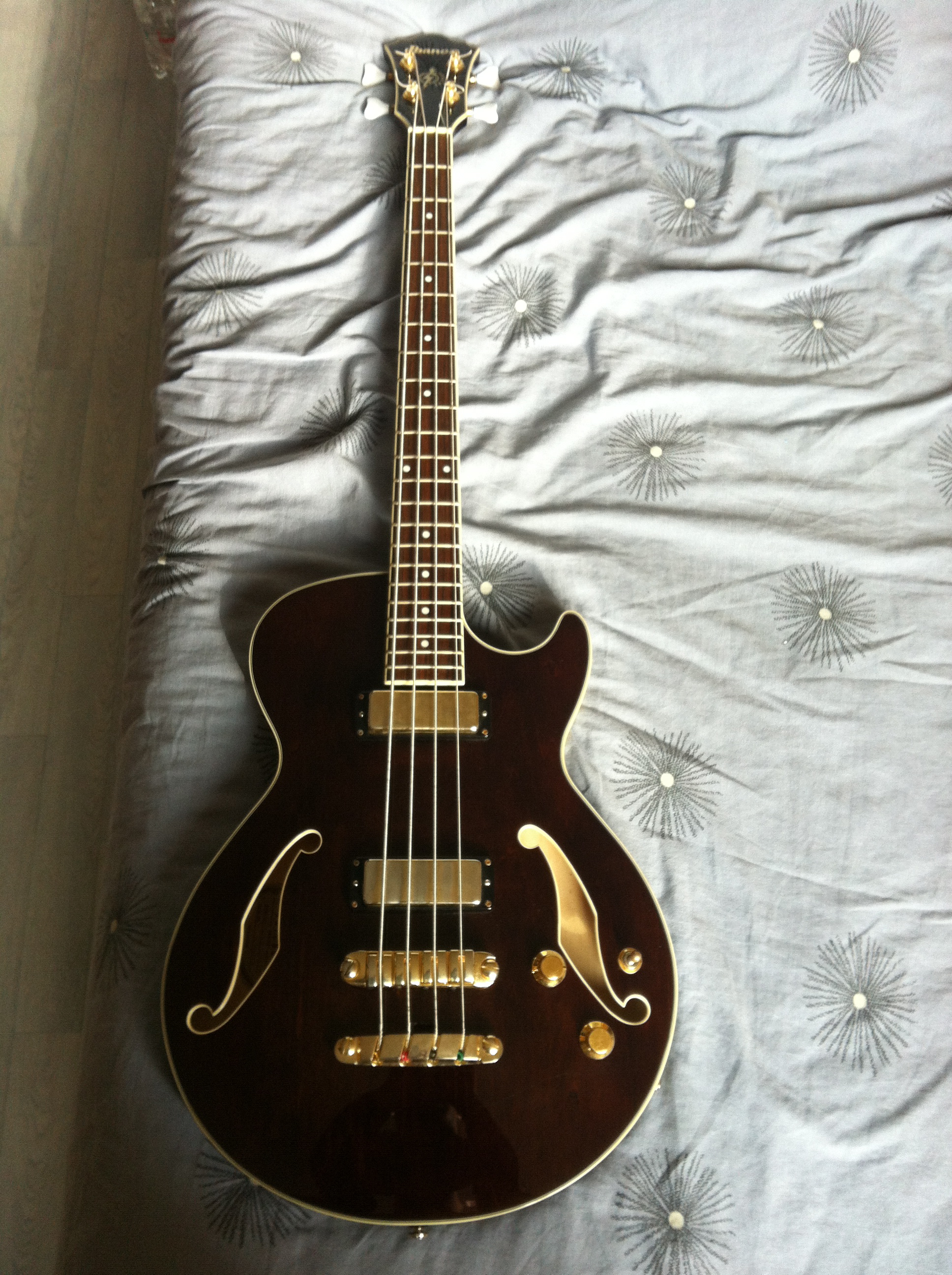 Photo Ibanez AGB200 : Ibanez [Artcore Bass Series] AGB200 - Transparent ...