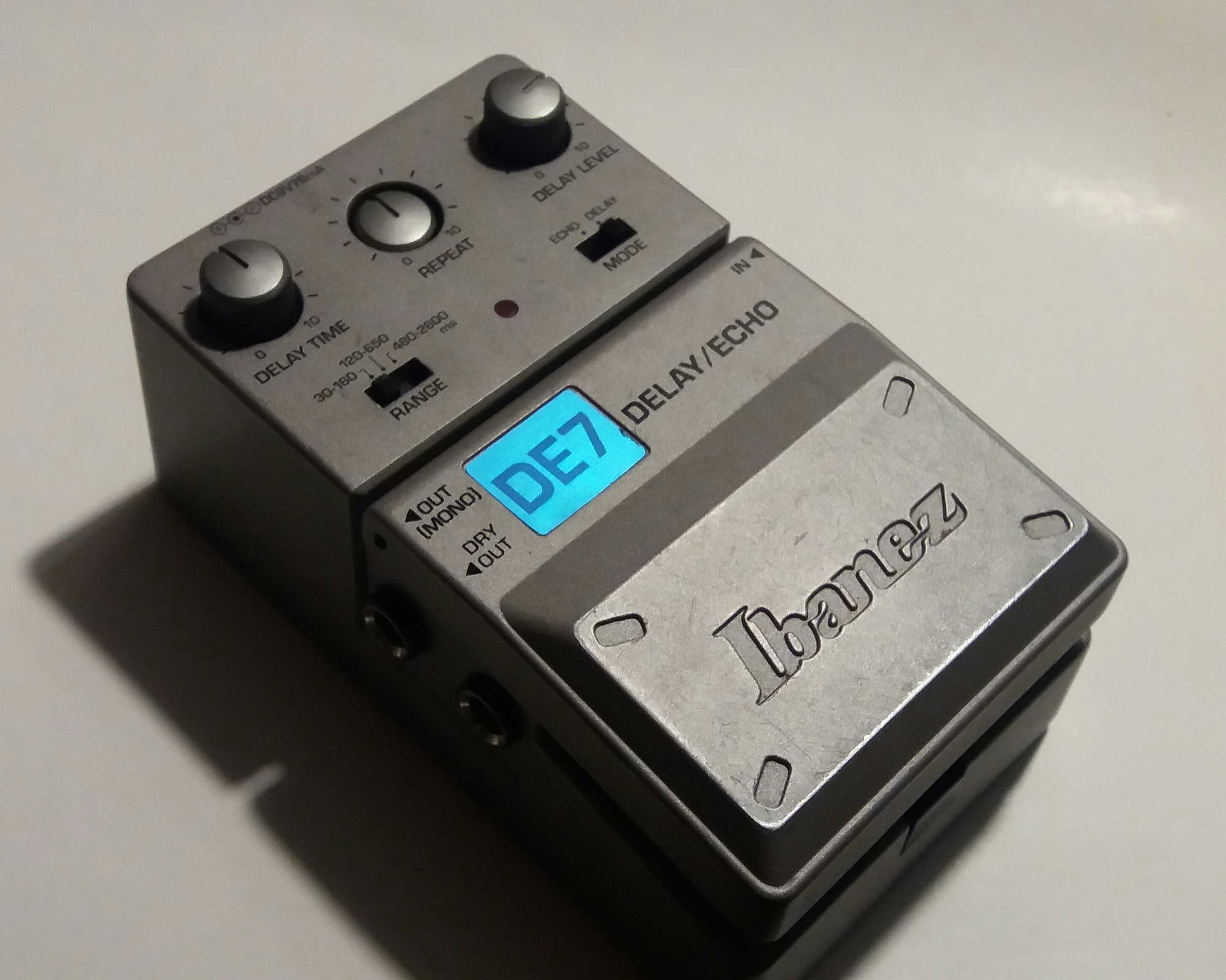 DE7 STEREO DELAY/ECHO - Ibanez DE7 Stereo Delay/Echo - Audiofanzine