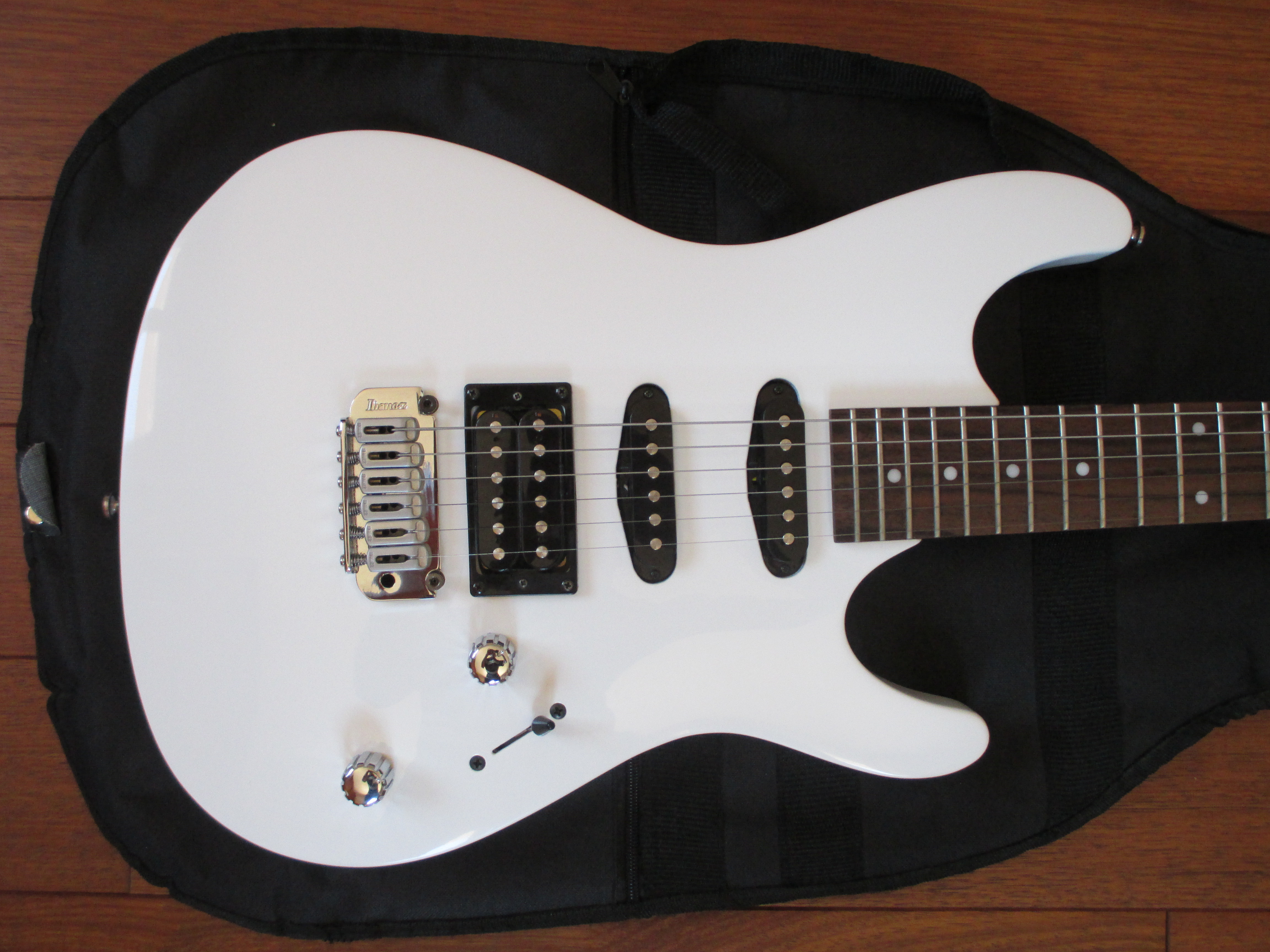 Photo Ibanez GSA60 : Ibanez GSA60 - White (#848773) - Audiofanzine