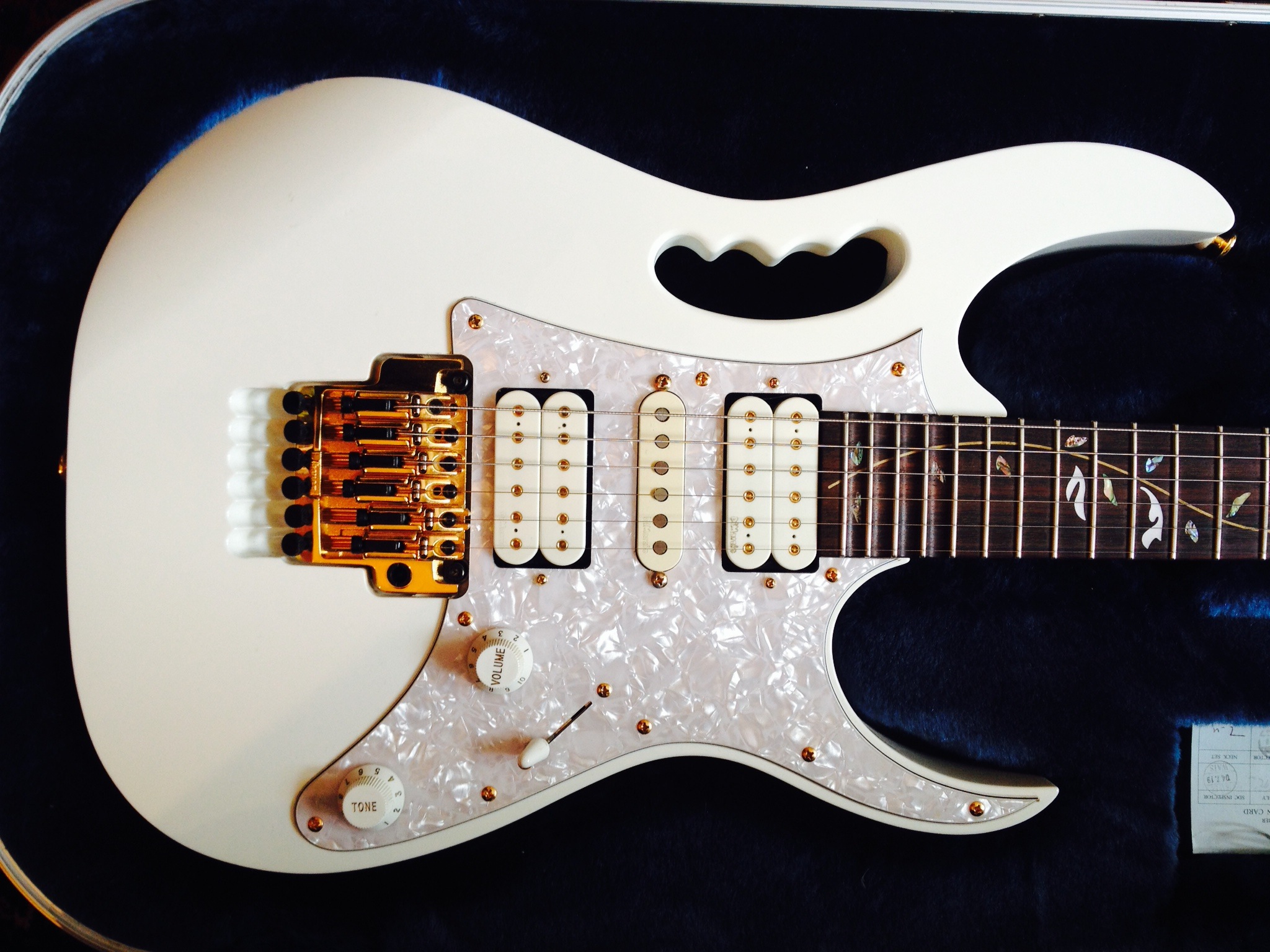 Photo Ibanez JEM7V Prestige : Ibanez Ibanez JEM 7V WH (#934405 ...