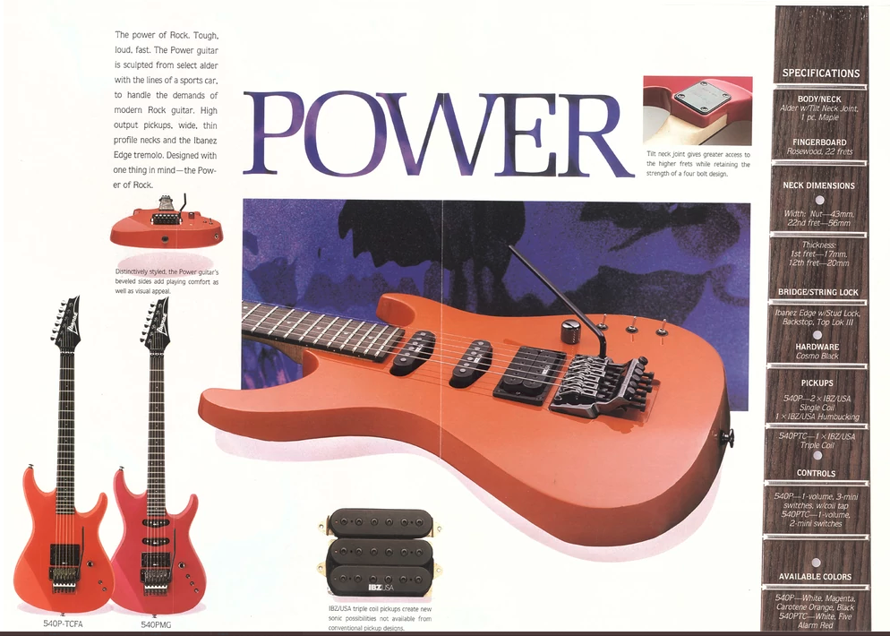 Pro 540 Power - Ibanez Pro 540 Power - Audiofanzine