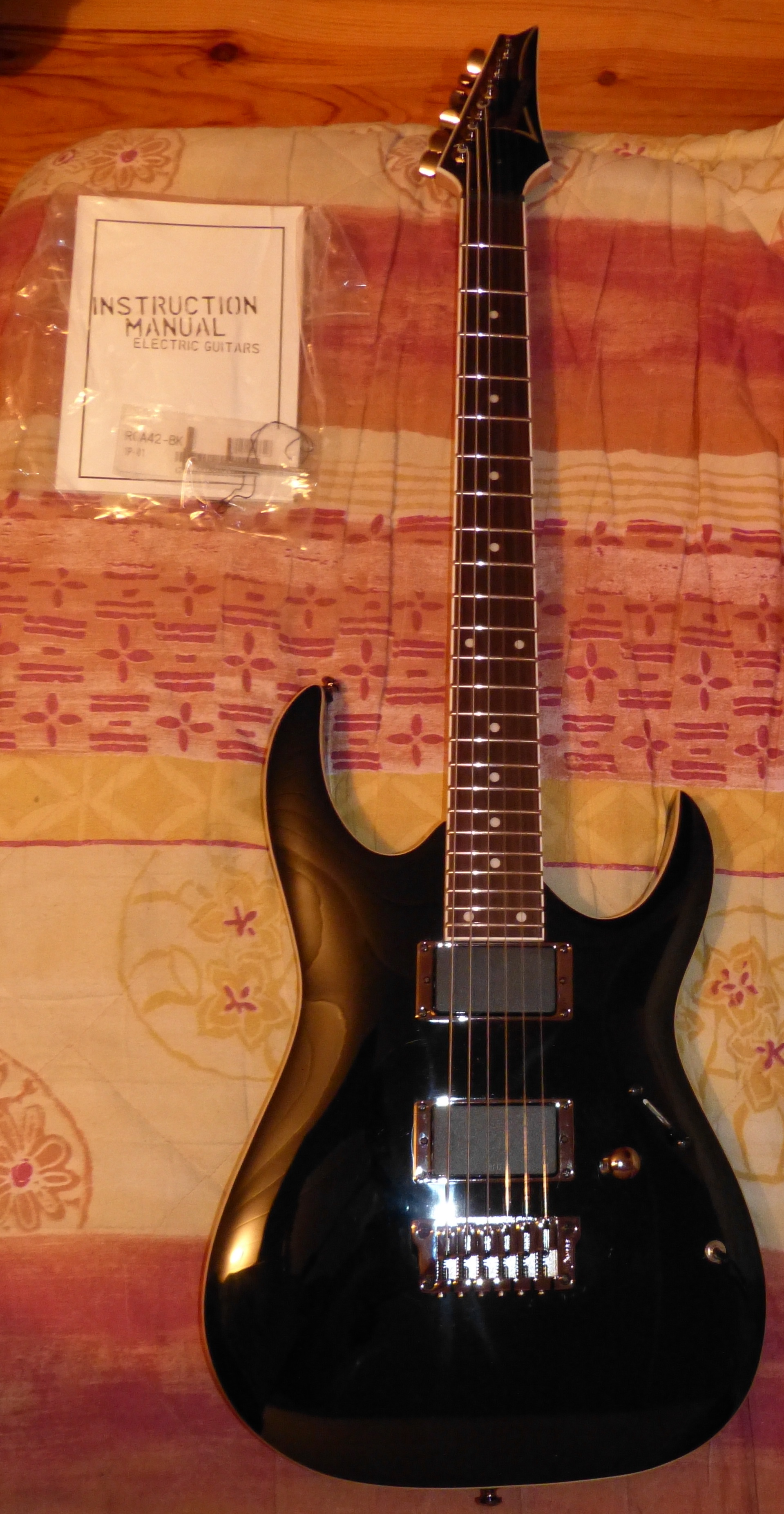 Photo Ibanez RGA42 : Ibanez [RGA Series] RGA42 - Black (#380289 ...