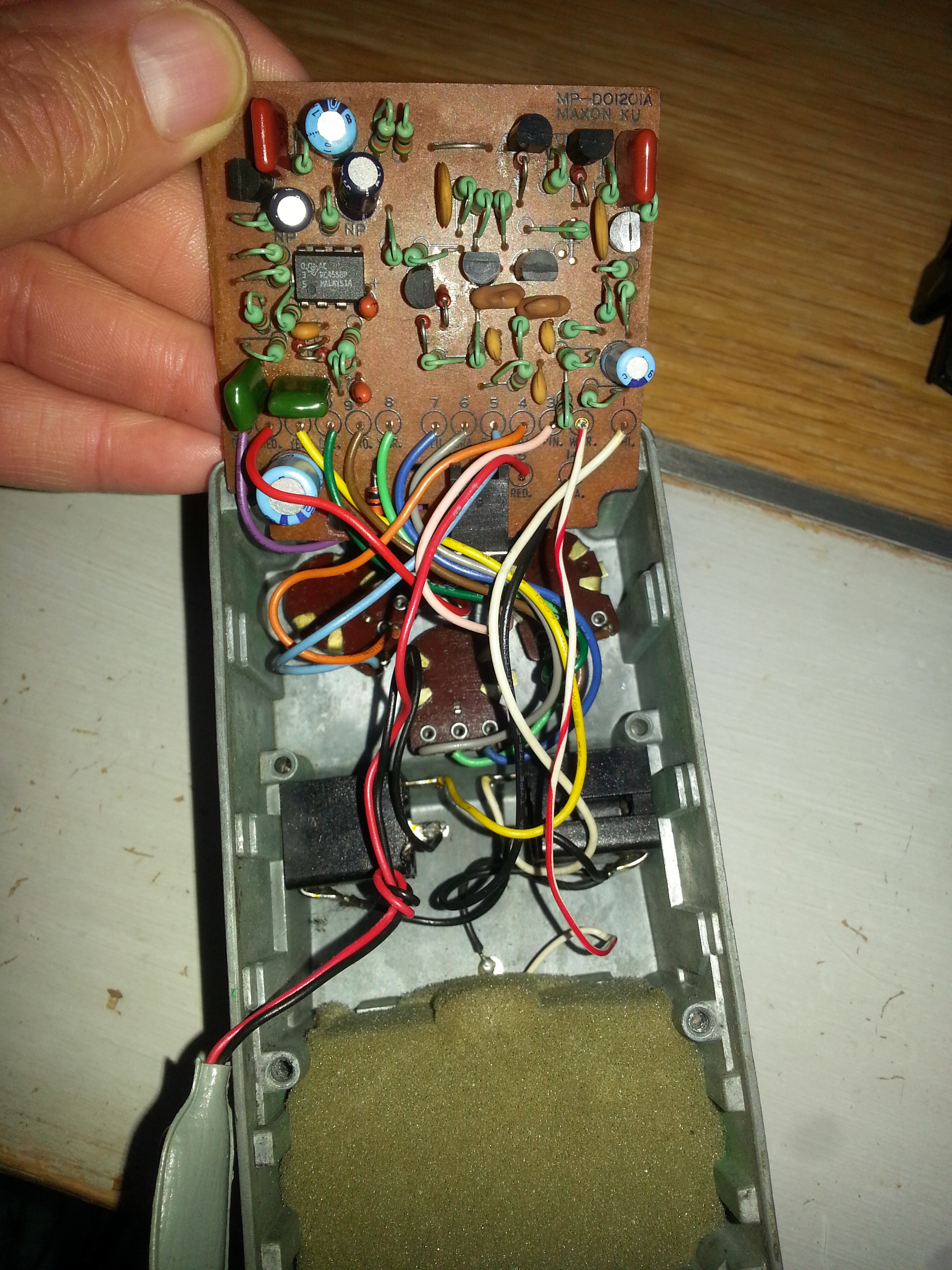 Photo Ibanez TS808 Tube Screamer Vintage : Ibanez TS808 Tube Screamer ...