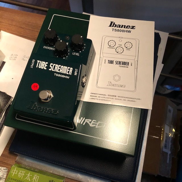 TS808HW Hand Wired Tube Screamer Ibanez - Audiofanzine