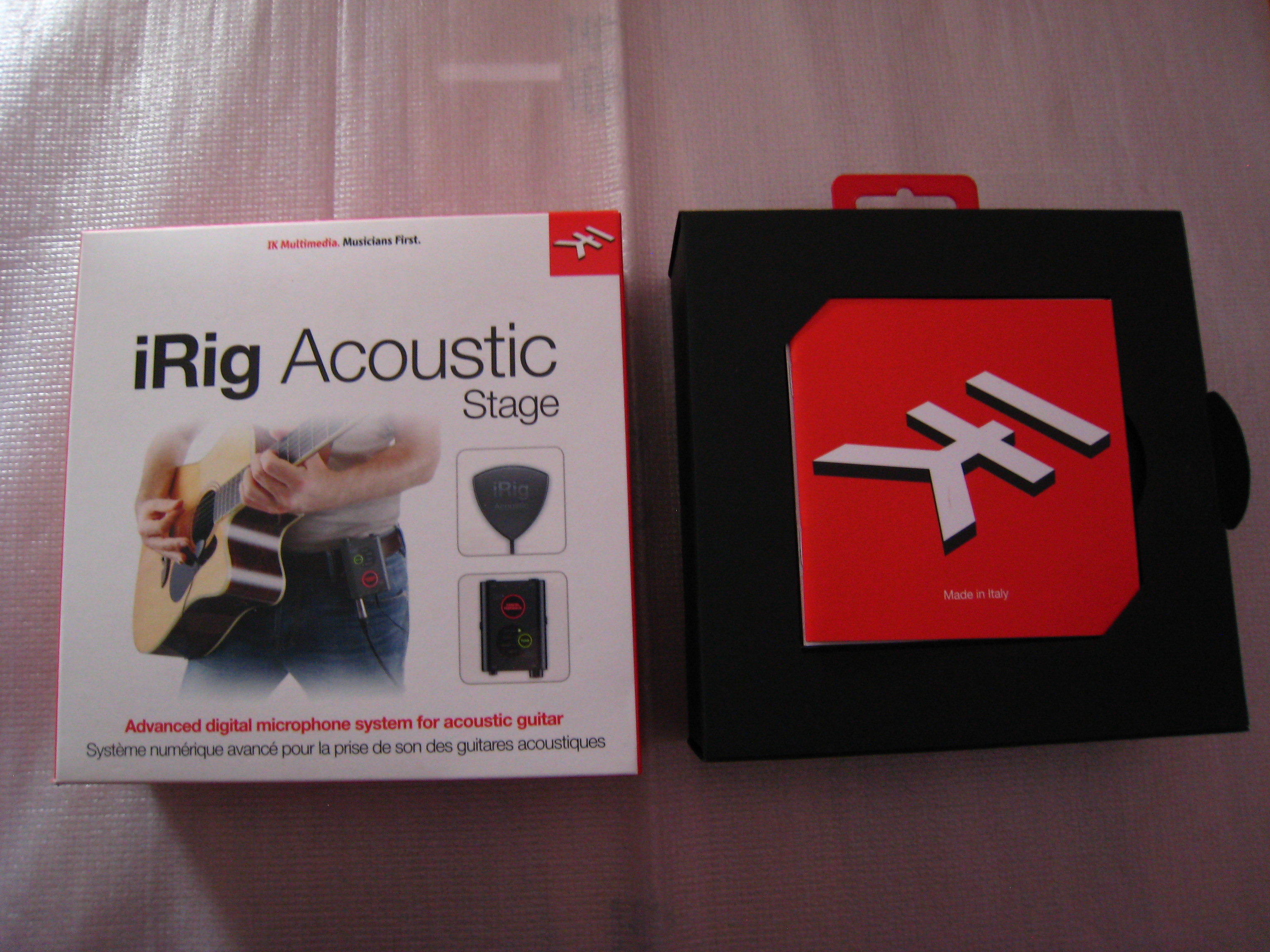IRIG ACOUSTIC STAGE - IK Multimedia iRig Acoustic Stage - Audiofanzine