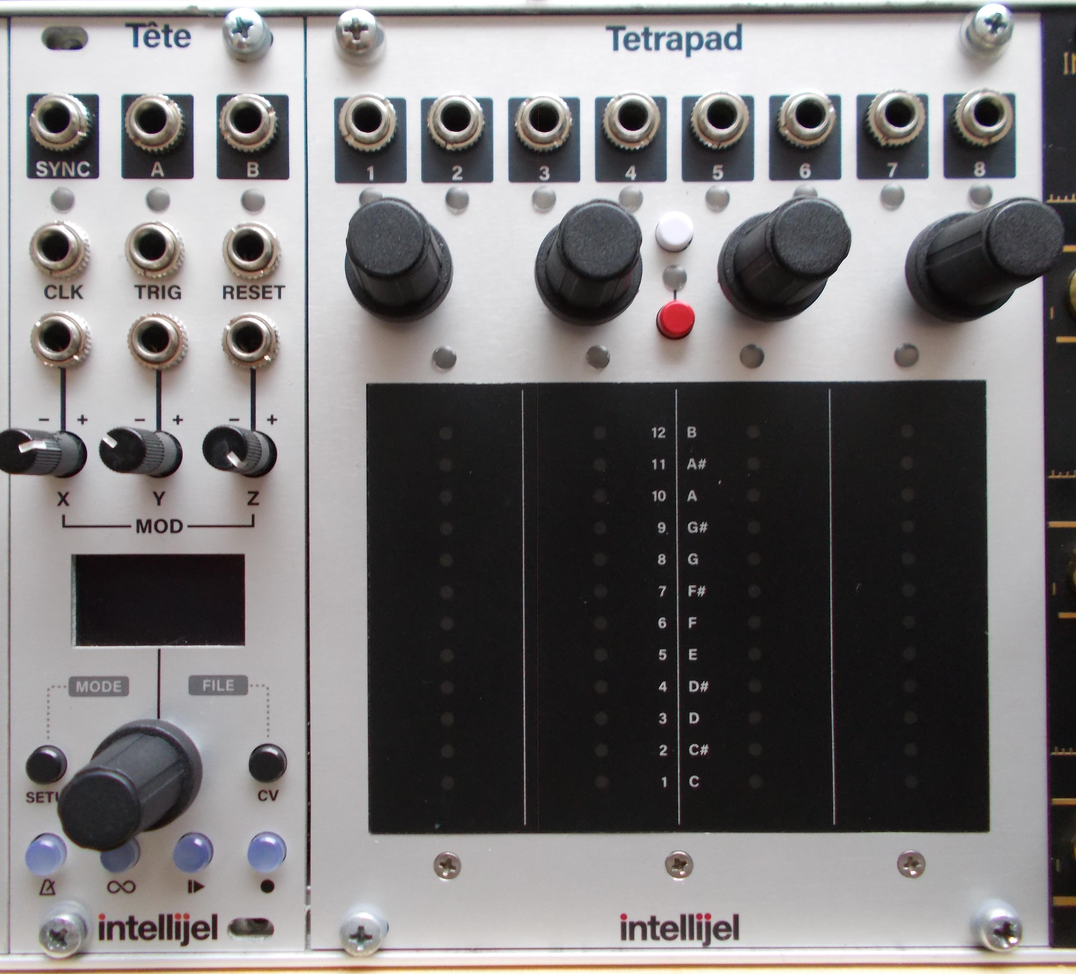 Tetrapad - Intellijel Designs Tetrapad - Audiofanzine