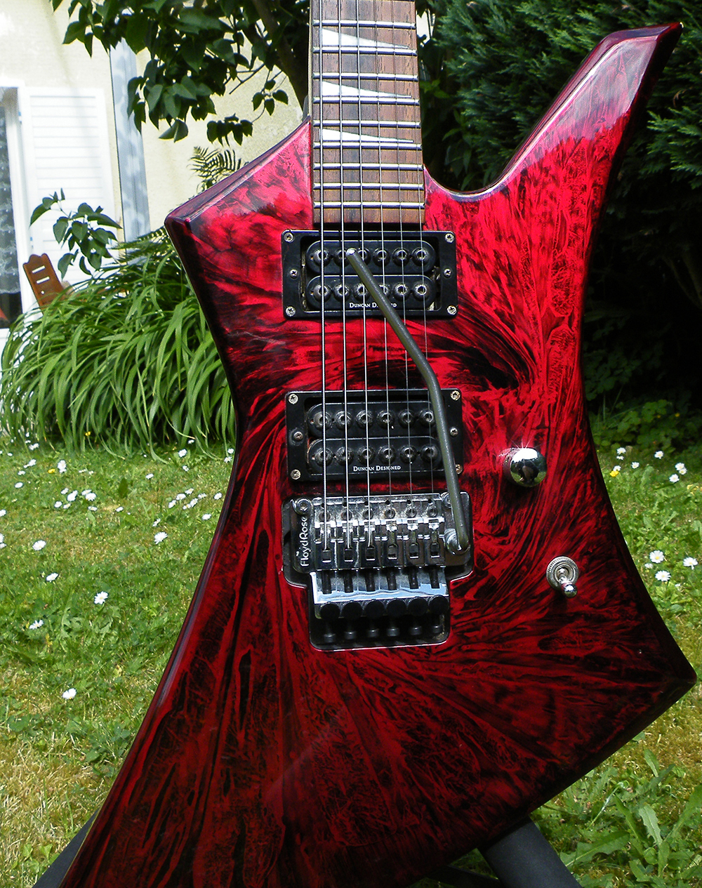 Photo Jackson KE3 Kelly : Jackson KE3 Kelly - Crimson Swirl (#809402 ...