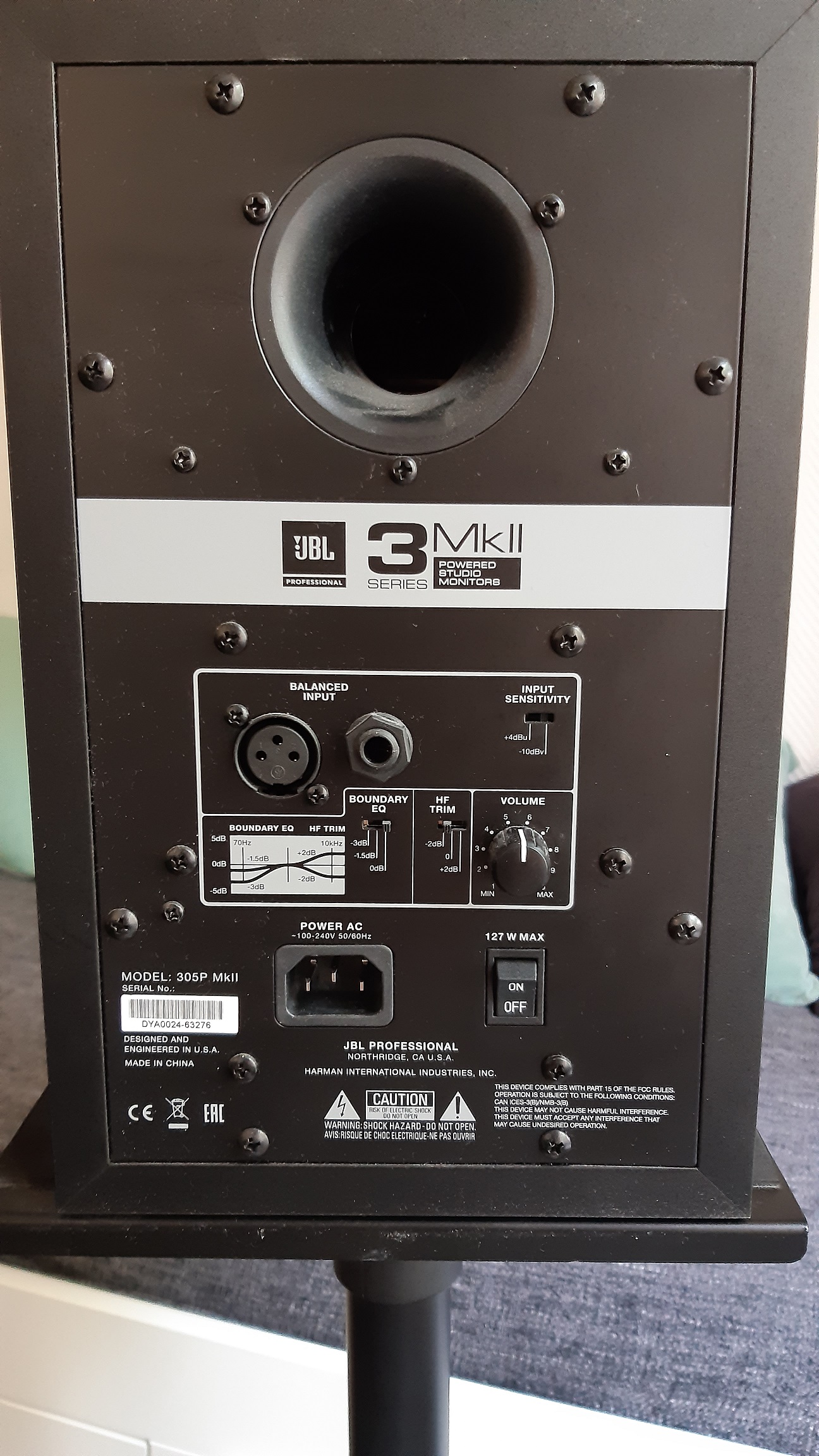 305P MkII - JBL 305P MkII - Audiofanzine