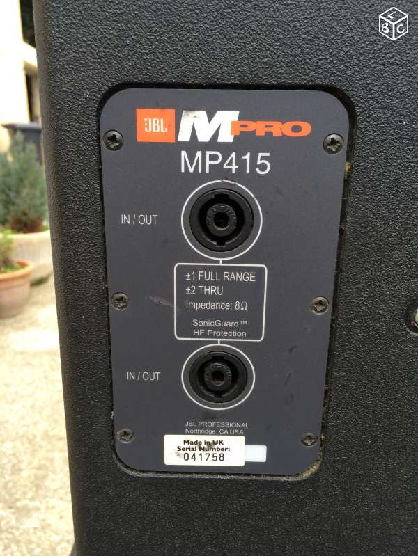 MP415 - JBL MP415 - Audiofanzine