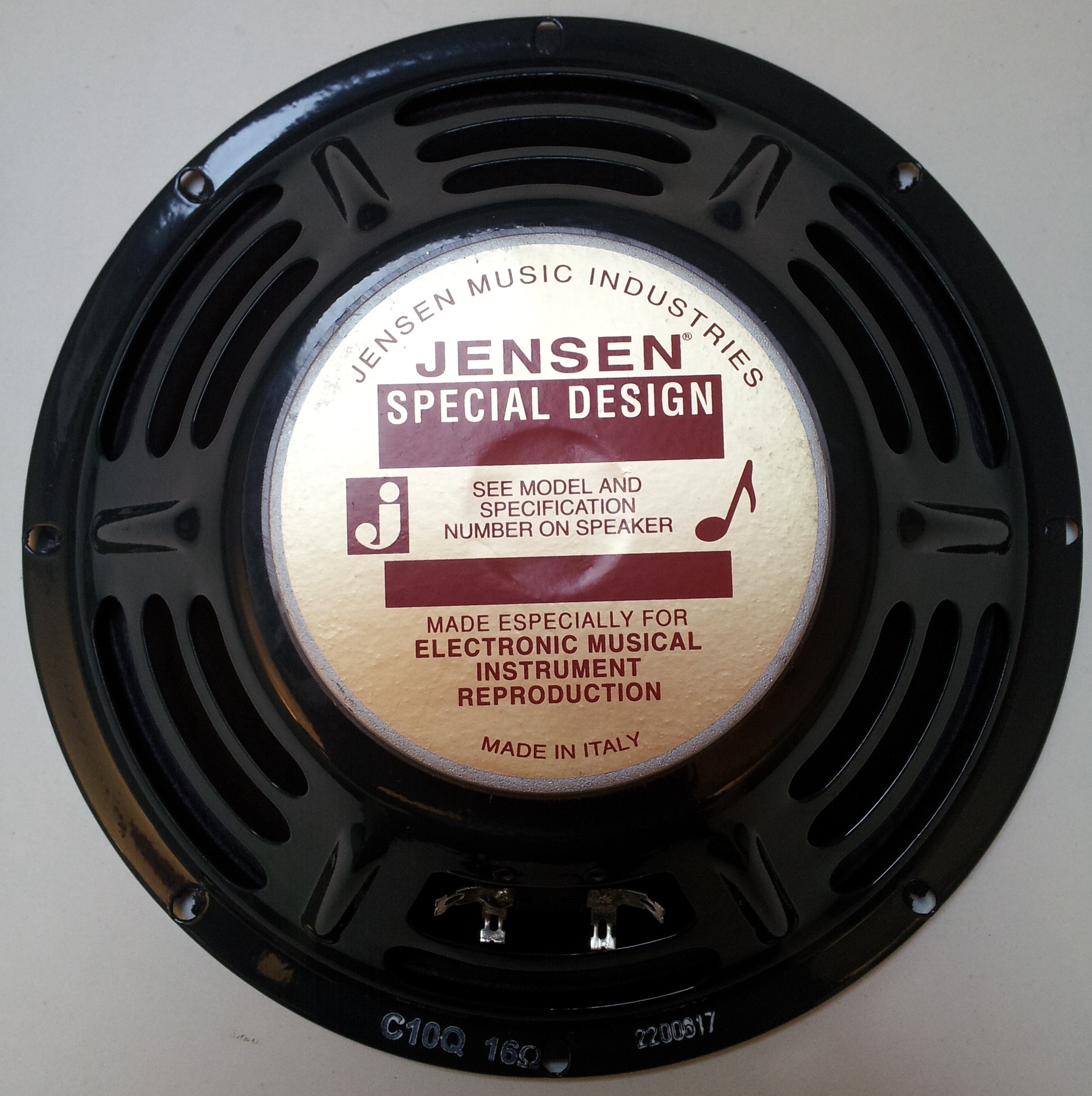 C10Q - Jensen C10Q - Audiofanzine