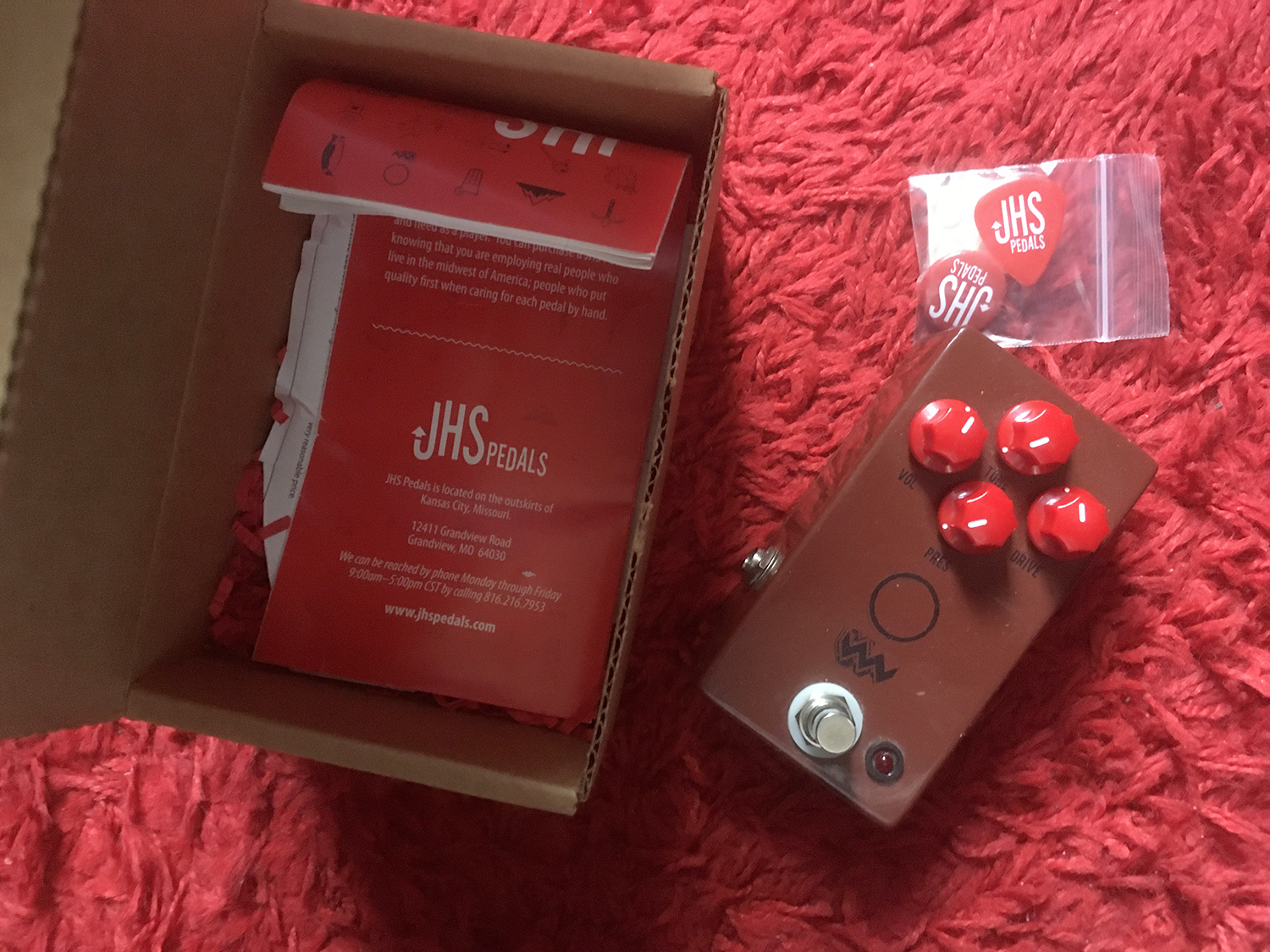 Angry Charlie V2 - JHS Pedals Angry Charlie V2 - Audiofanzine