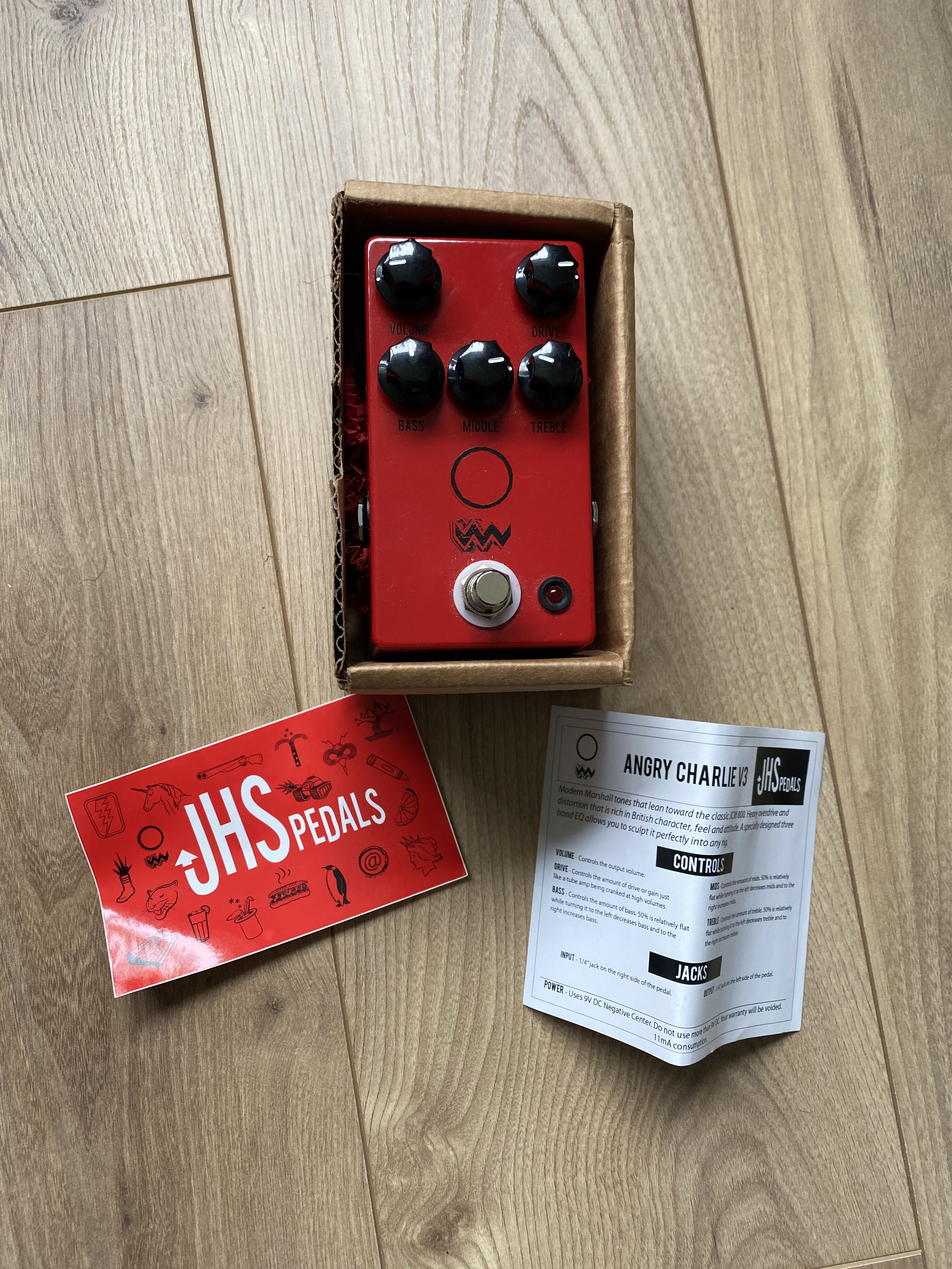 Angry Charlie V3 - JHS Pedals Angry Charlie V3 - Audiofanzine