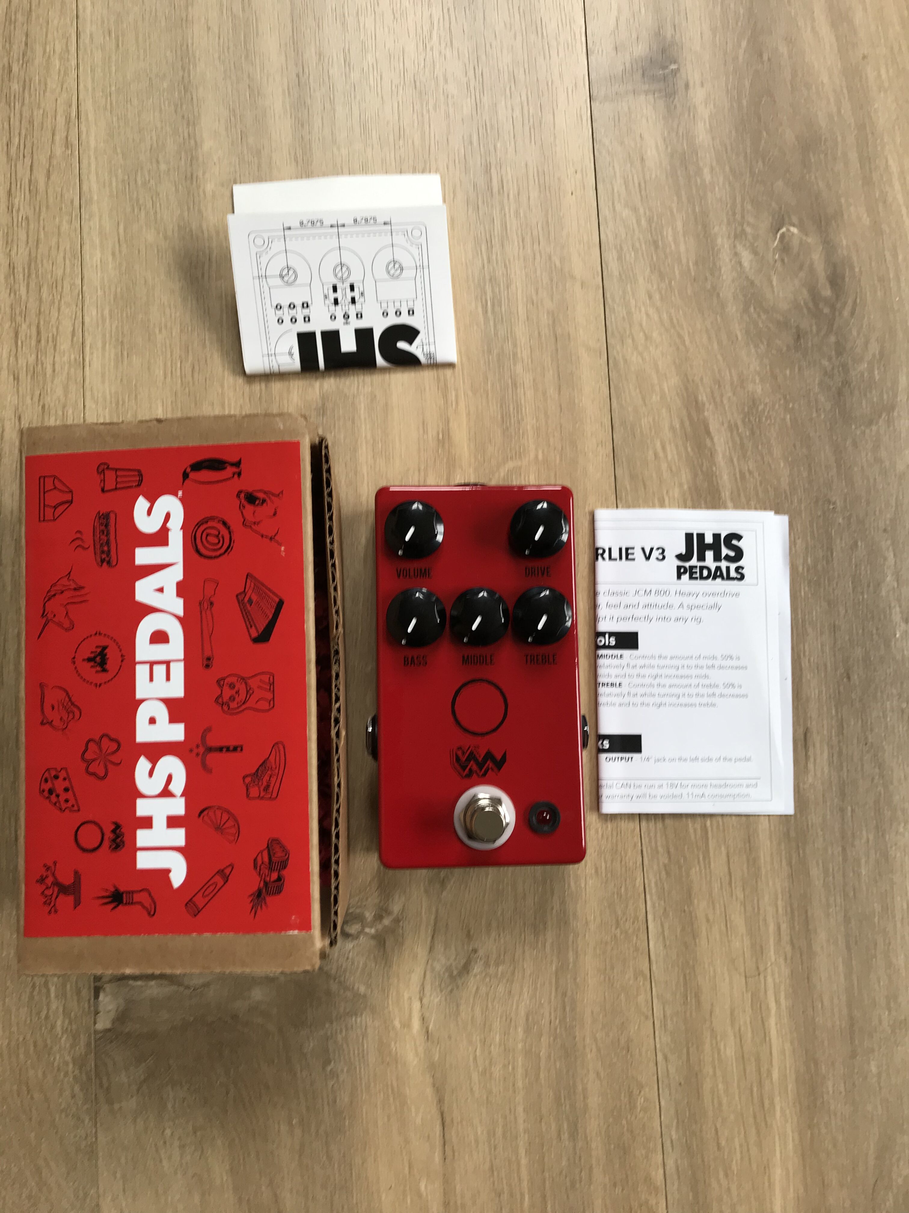 Angry Charlie V3 - JHS Pedals Angry Charlie V3 - Audiofanzine