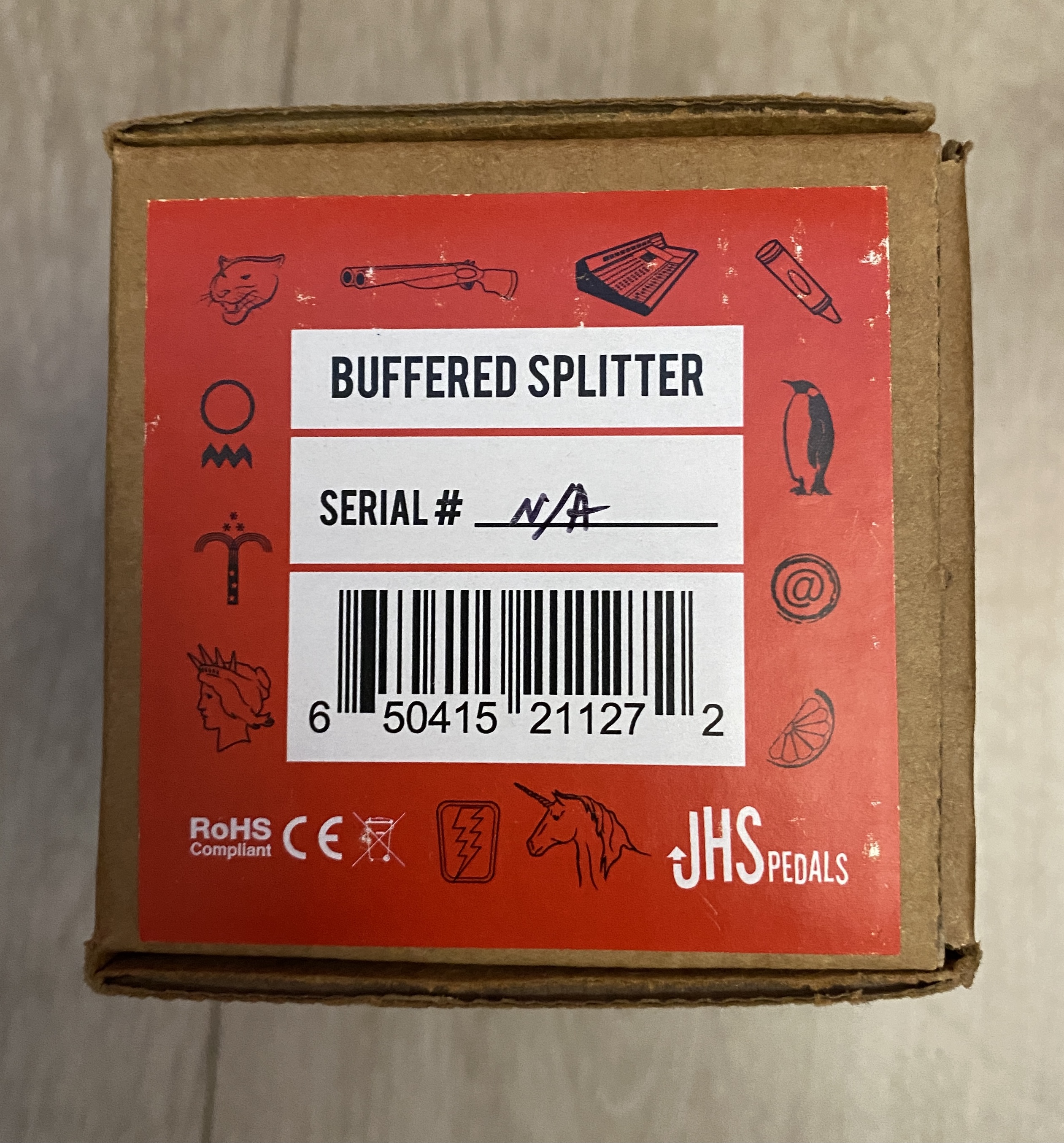 Buffered Splitter - JHS Pedals Buffered Splitter - Audiofanzine