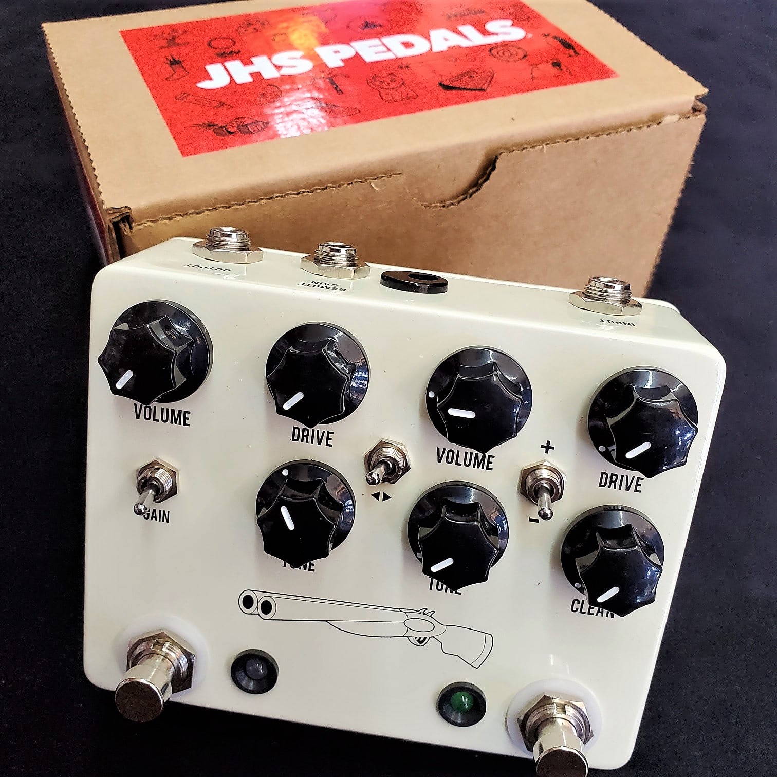 Double Barrel V4 - JHS Pedals Double Barrel V4 - Audiofanzine