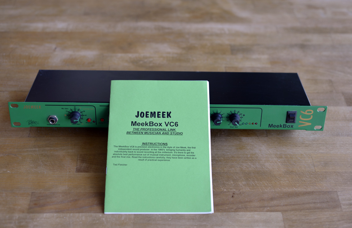 VC6 MEEKBOX - Joemeek VC6 Meekbox - Audiofanzine