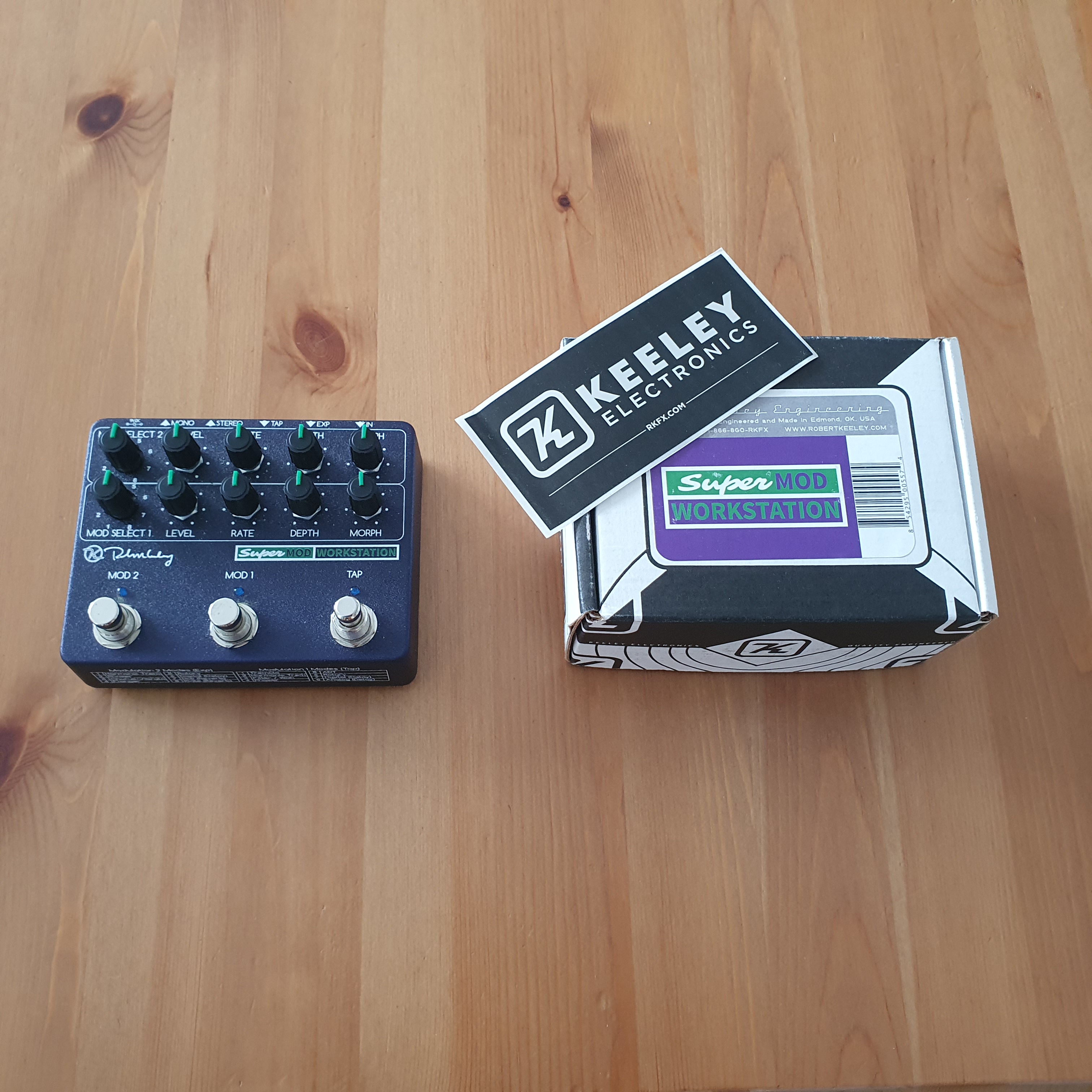 Super Mod Workstation Keeley Electronics - Audiofanzine