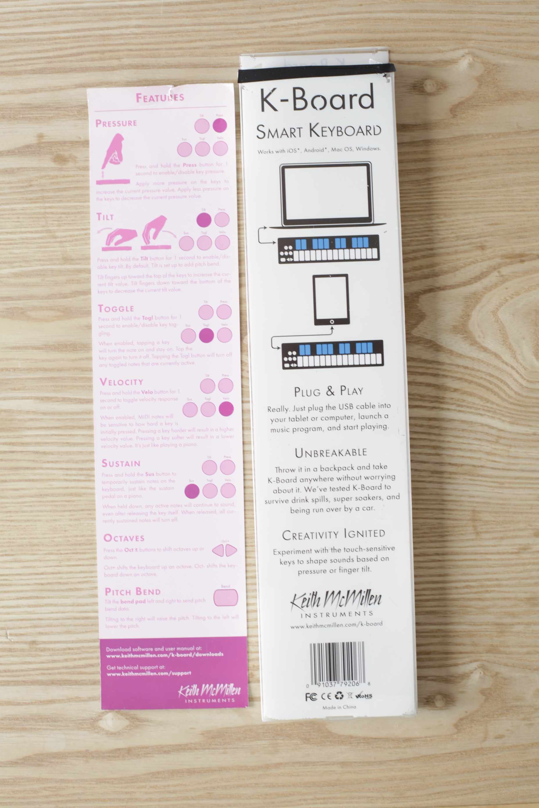 K-Board - Keith McMillen Instruments K-Board - Audiofanzine