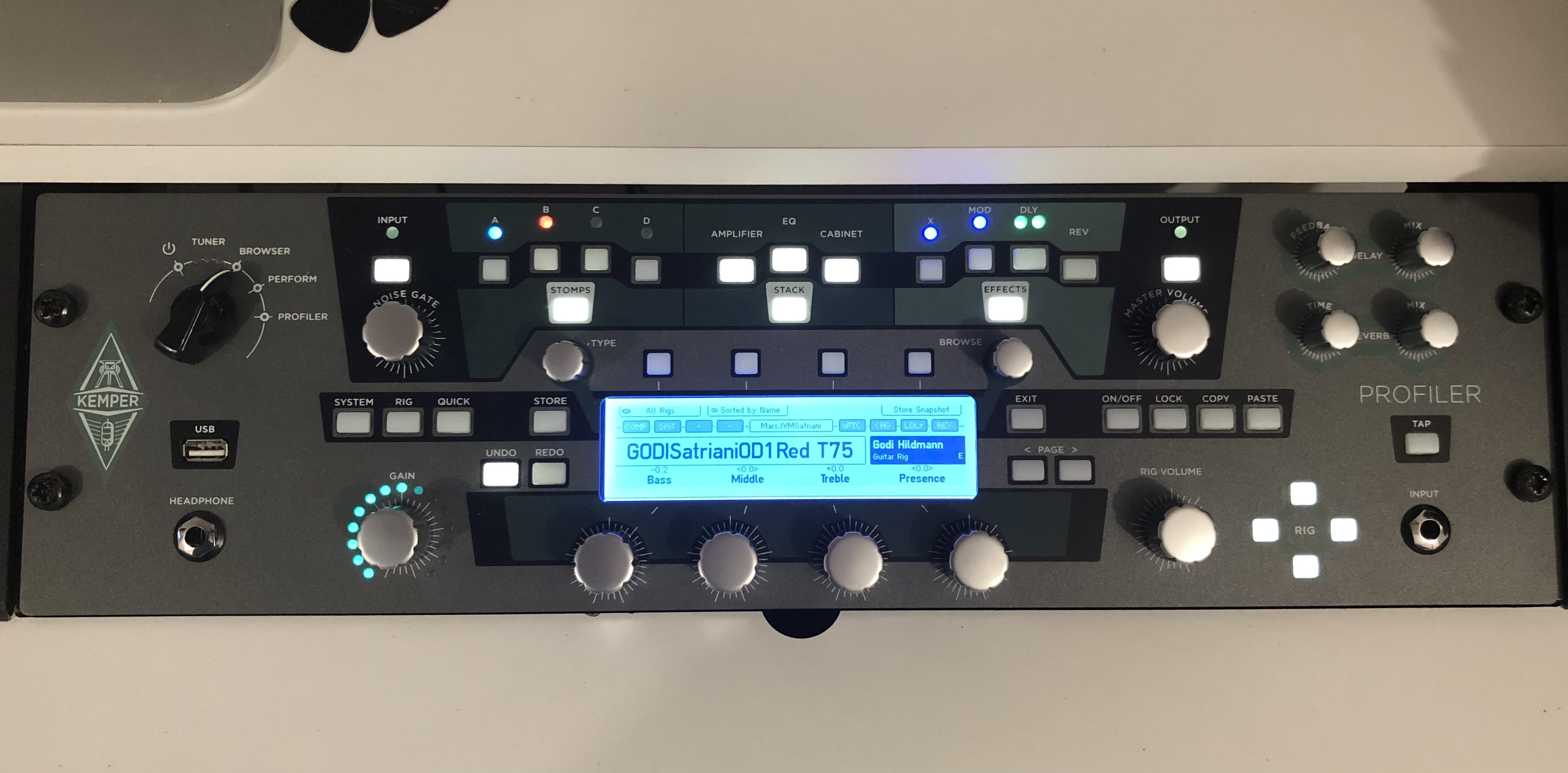 Profiler Rack - Kemper Profiler Rack - Audiofanzine