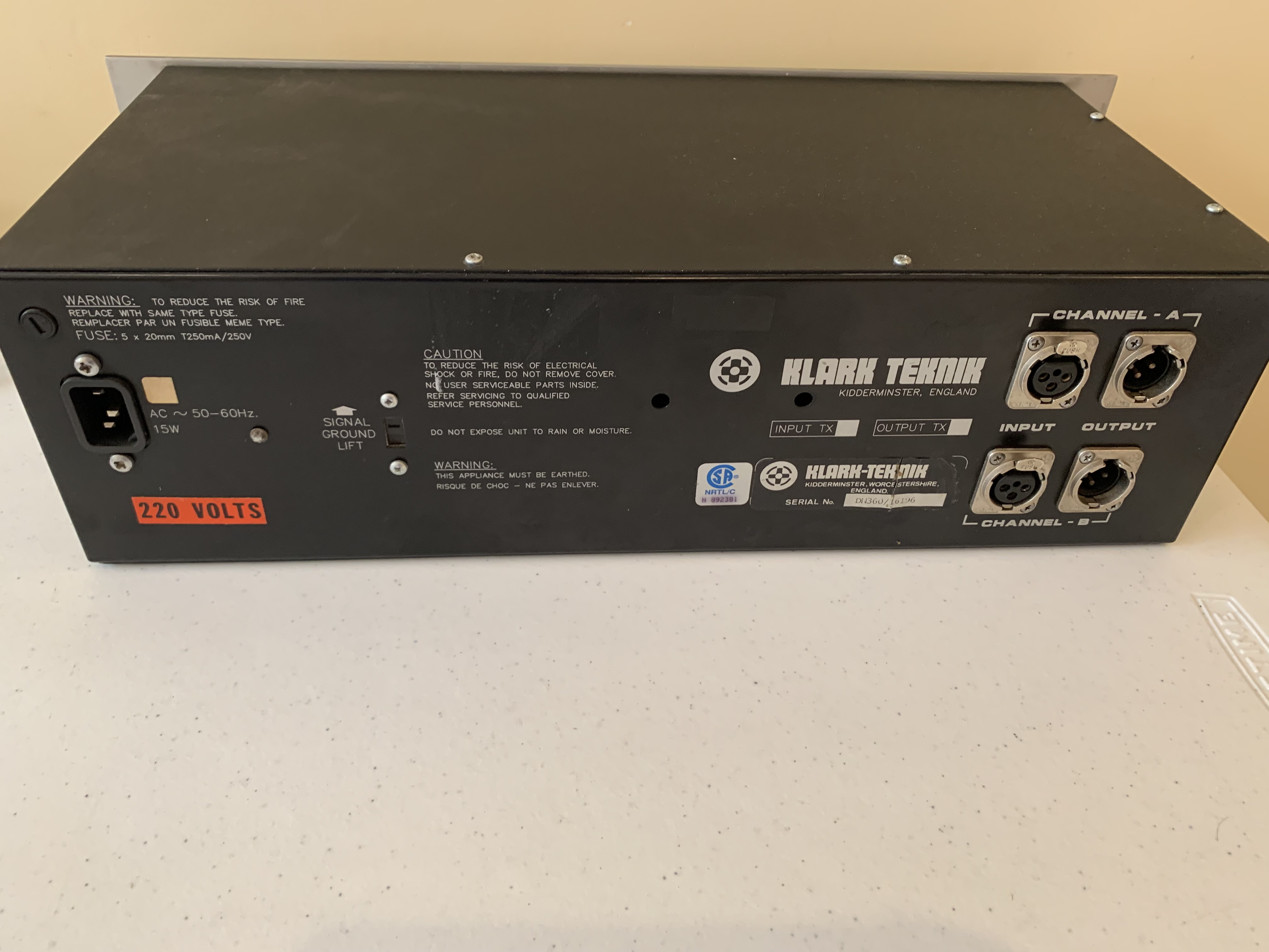 DN 360 - Klark Teknik DN 360 - Audiofanzine