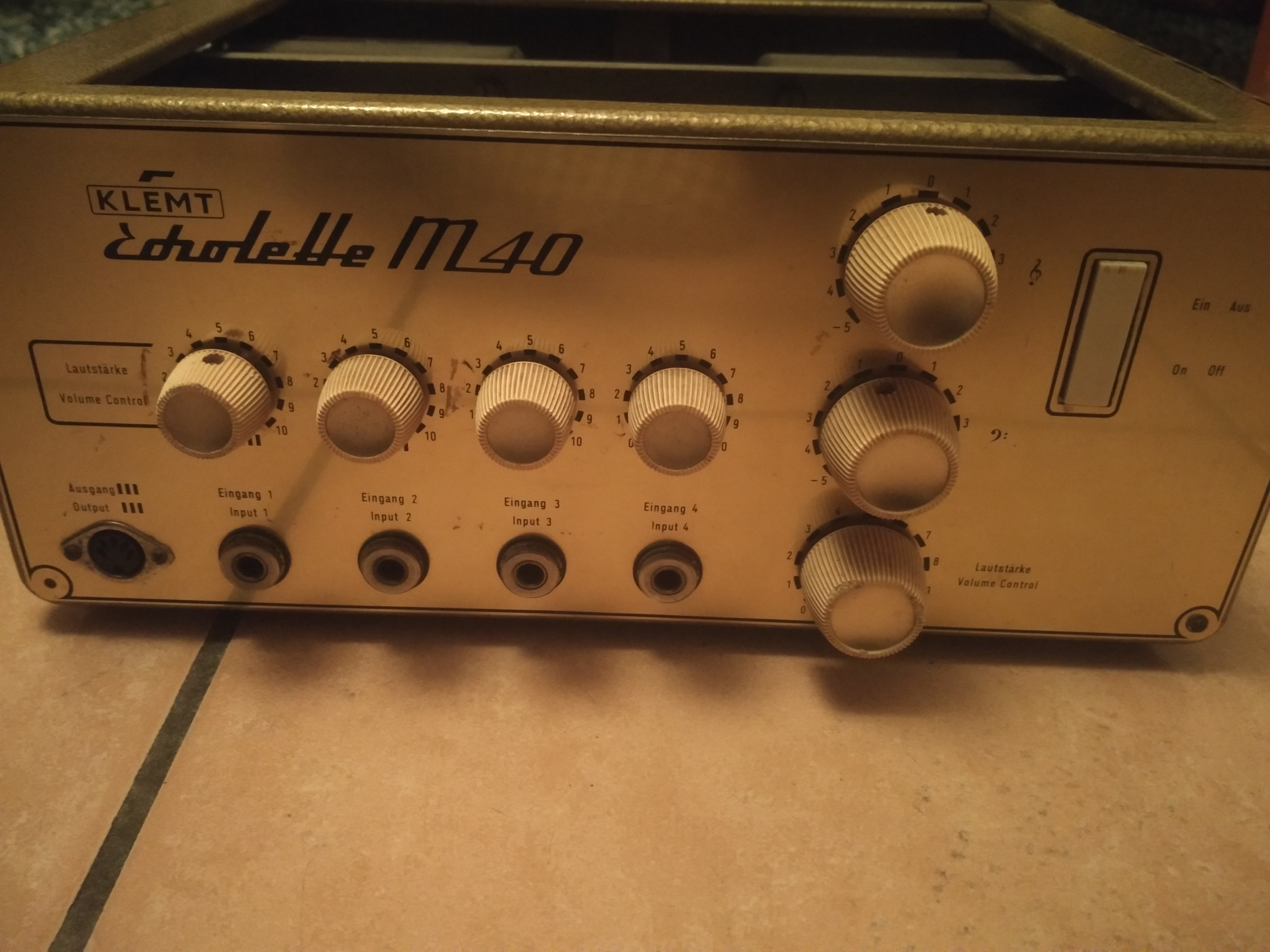 M 40 - Klemt Echolette M 40 - Audiofanzine