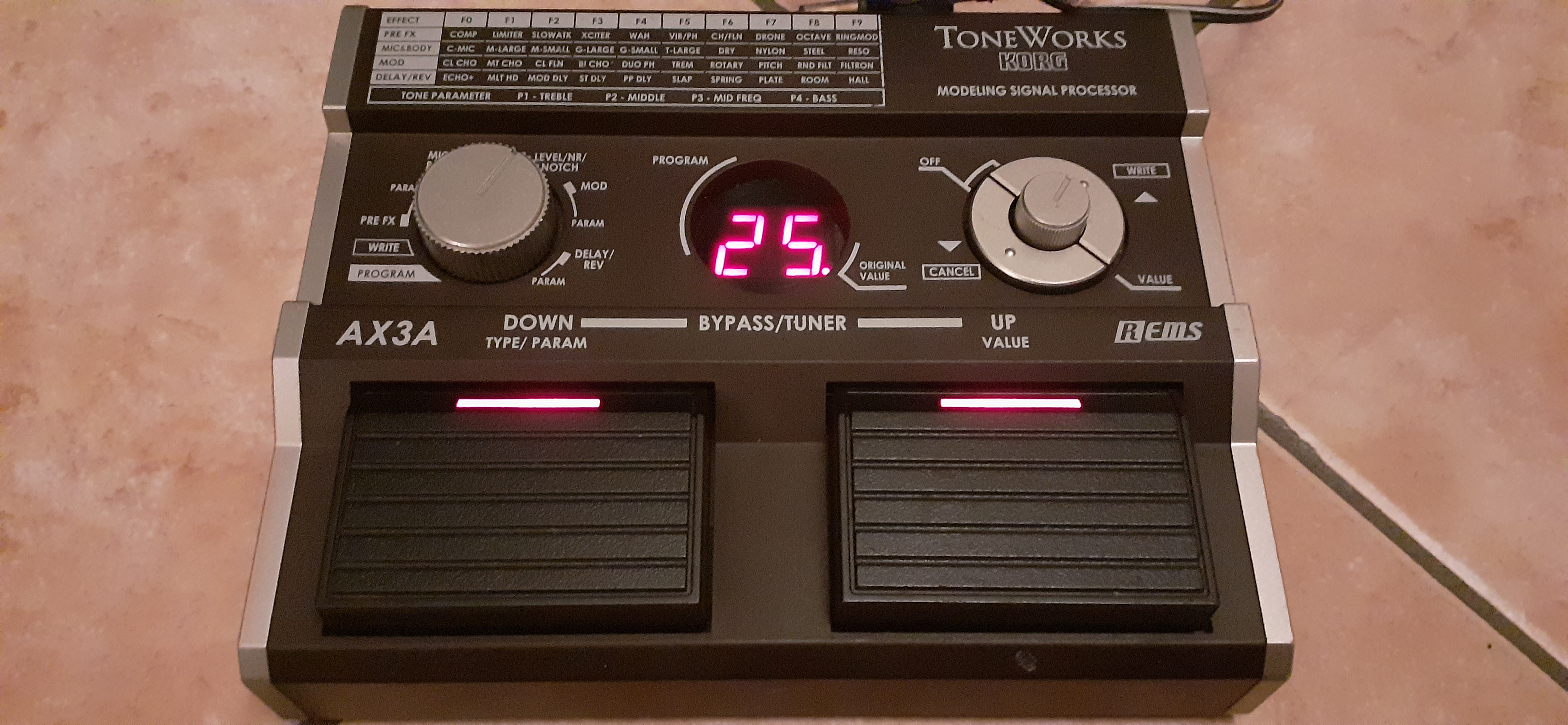 Ax3a - Korg Ax3a - Audiofanzine