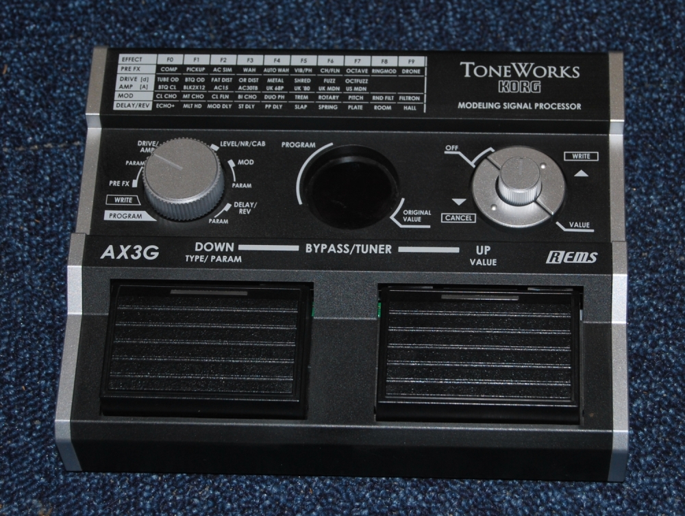 AX3G - Korg Ax3g - Audiofanzine