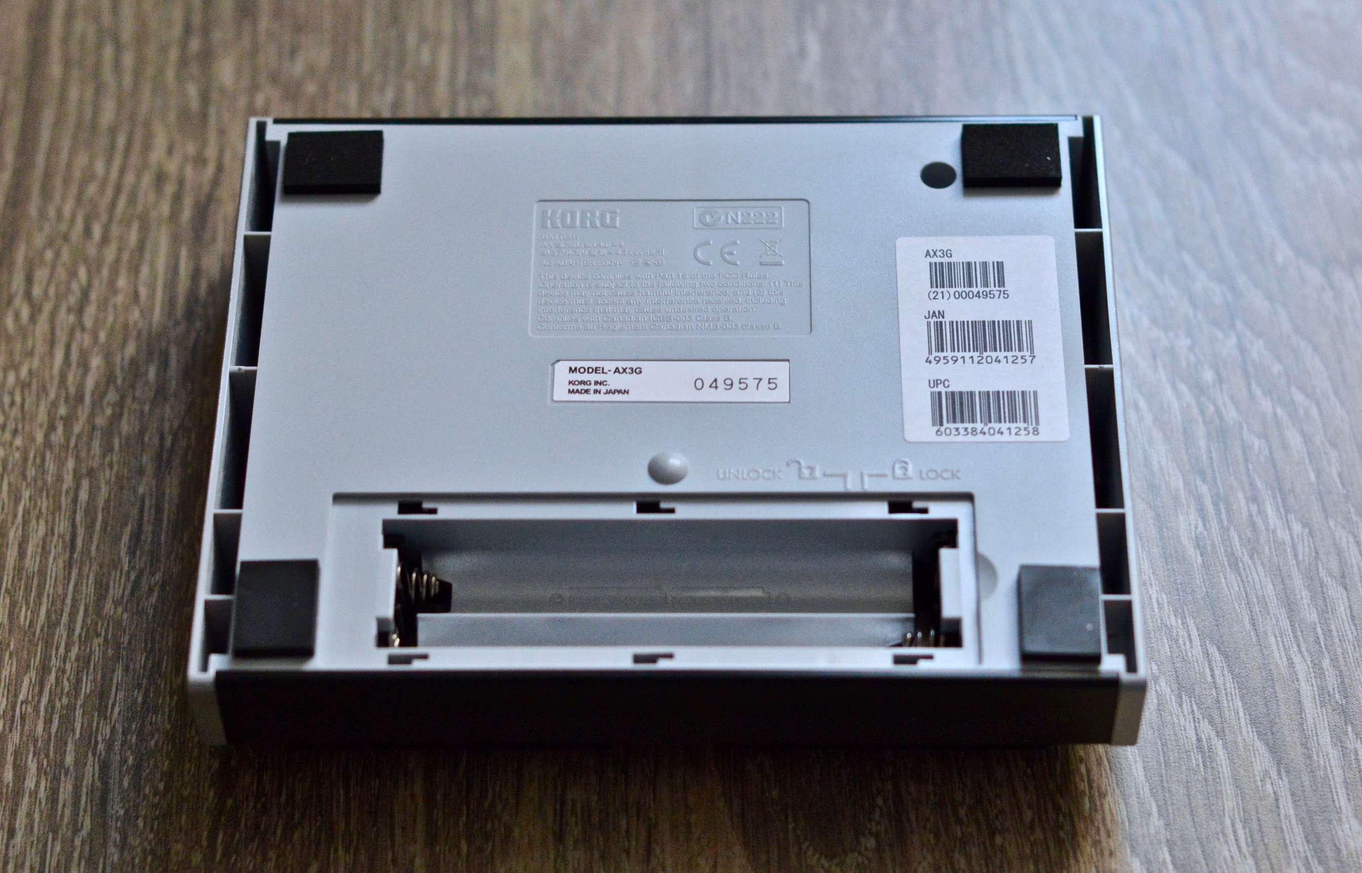 AX3G - Korg Ax3g - Audiofanzine