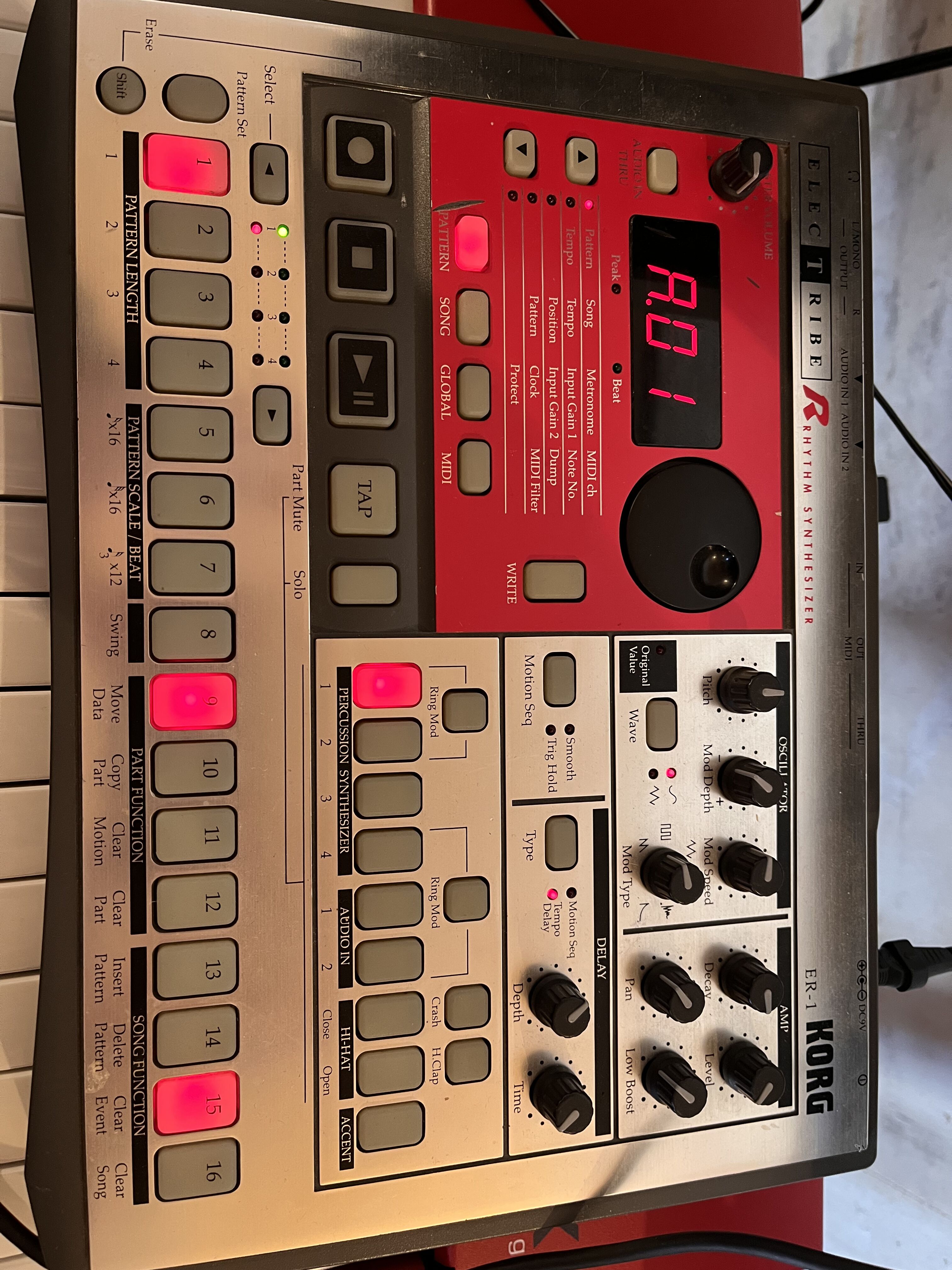 ElecTribe Er-1 - Korg ElecTribe Er-1 - Audiofanzine