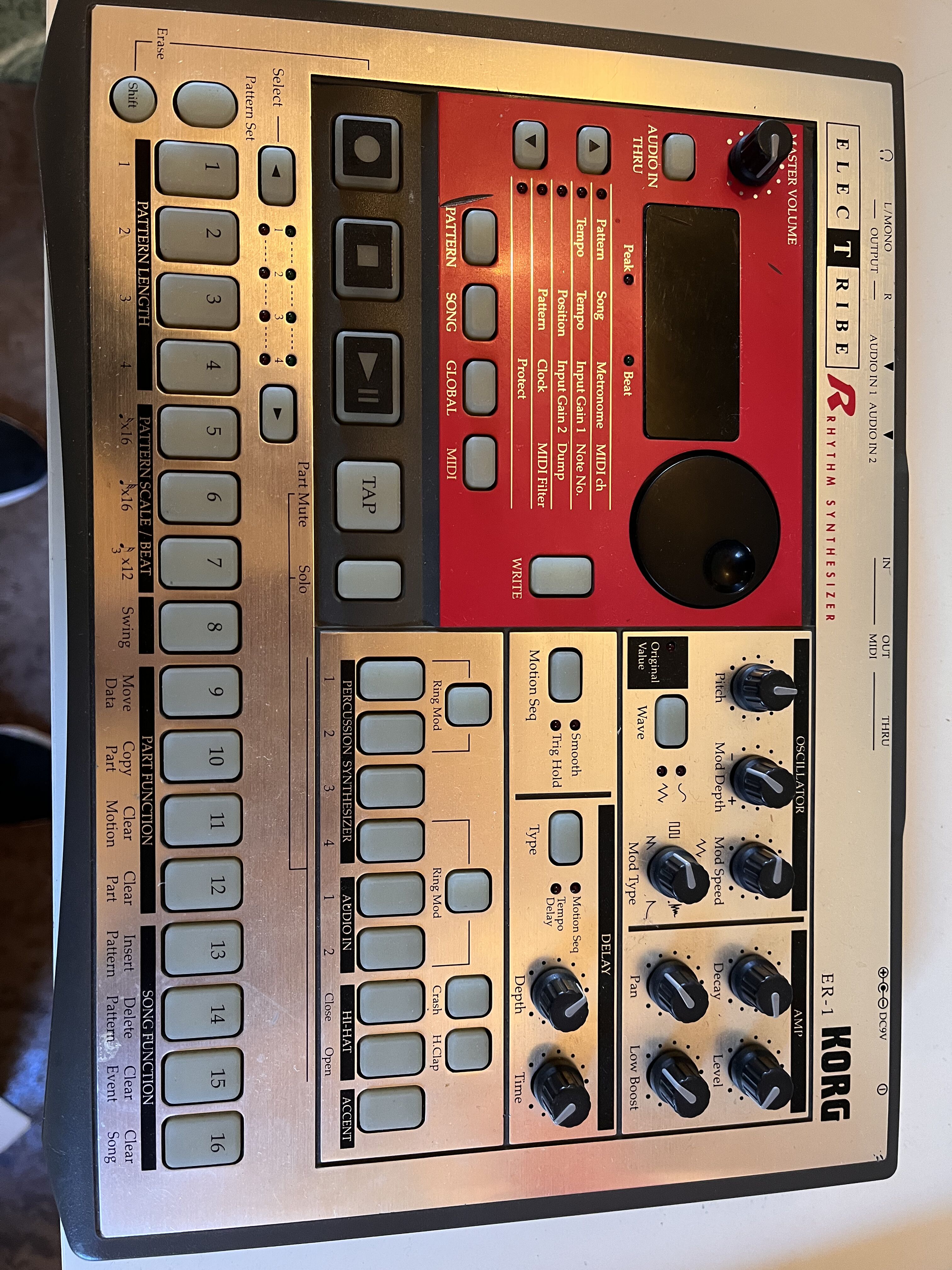 ElecTribe Er-1 - Korg ElecTribe Er-1 - Audiofanzine