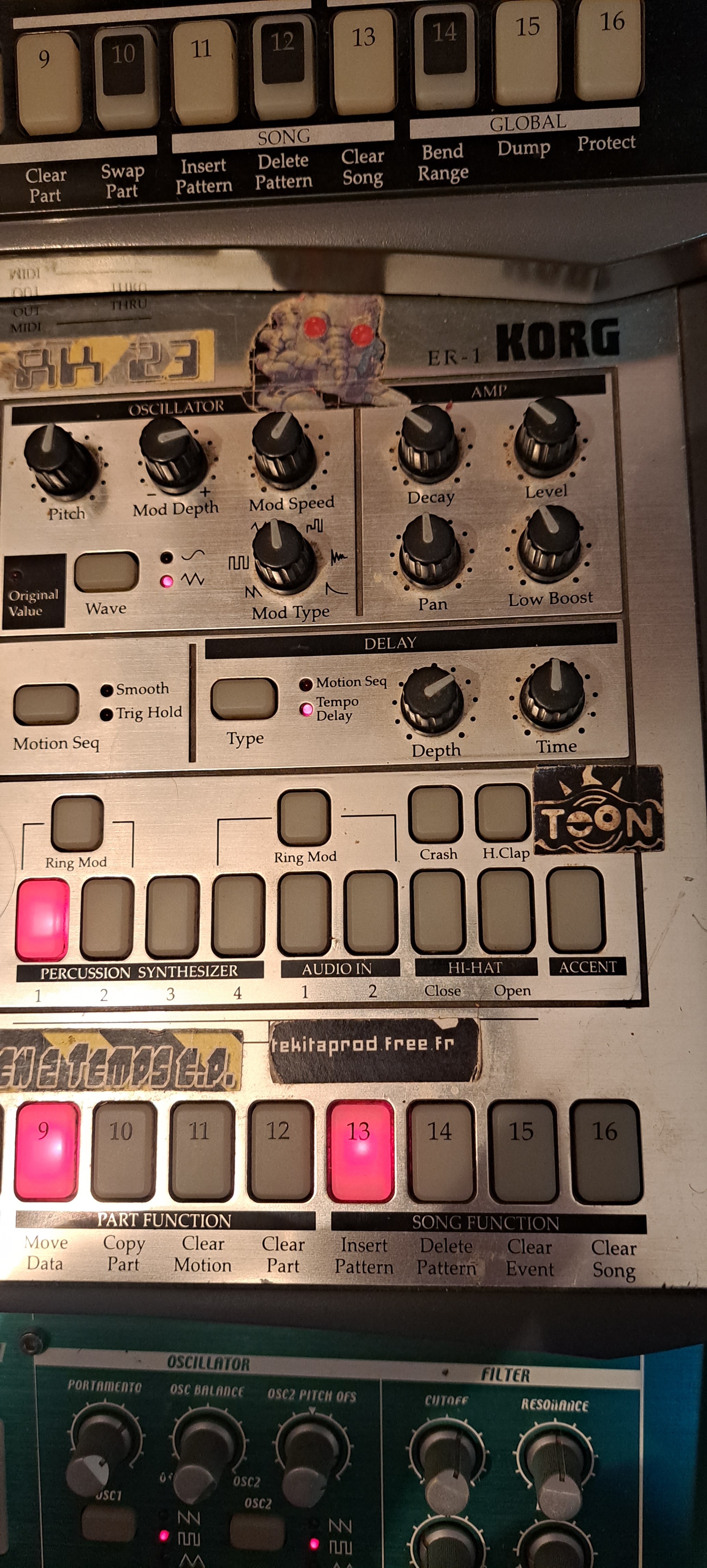 ElecTribe Er-1 - Korg ElecTribe Er-1 - Audiofanzine