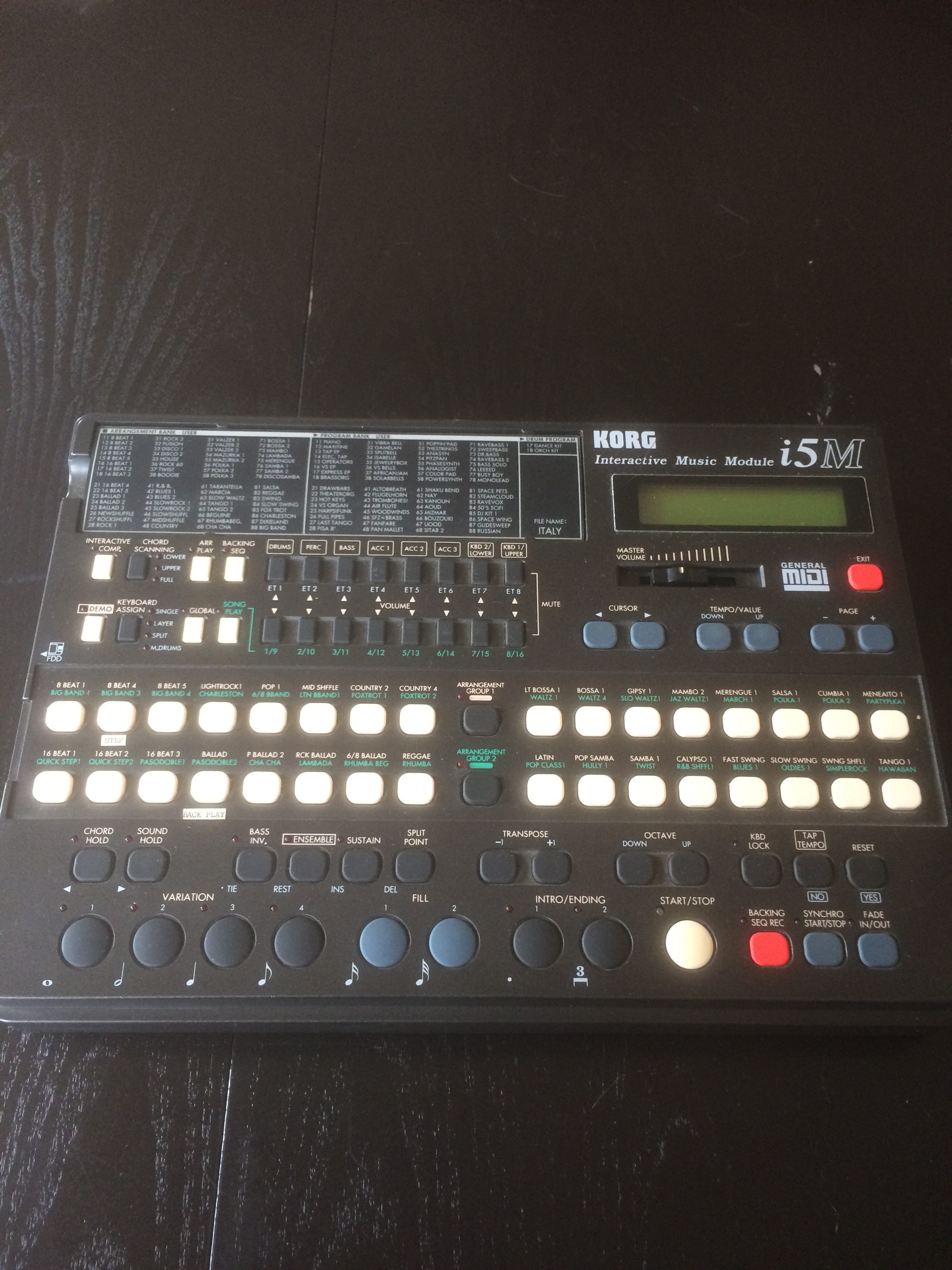 I5M - Korg I5M - Audiofanzine