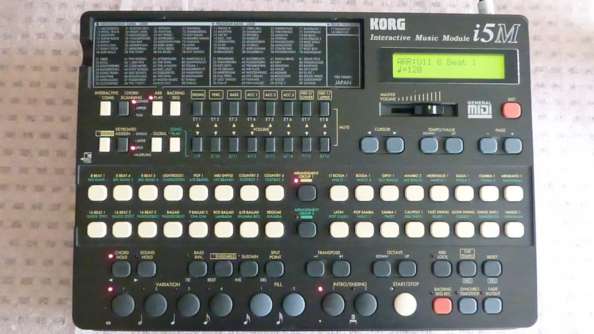 I5M - Korg I5M - Audiofanzine