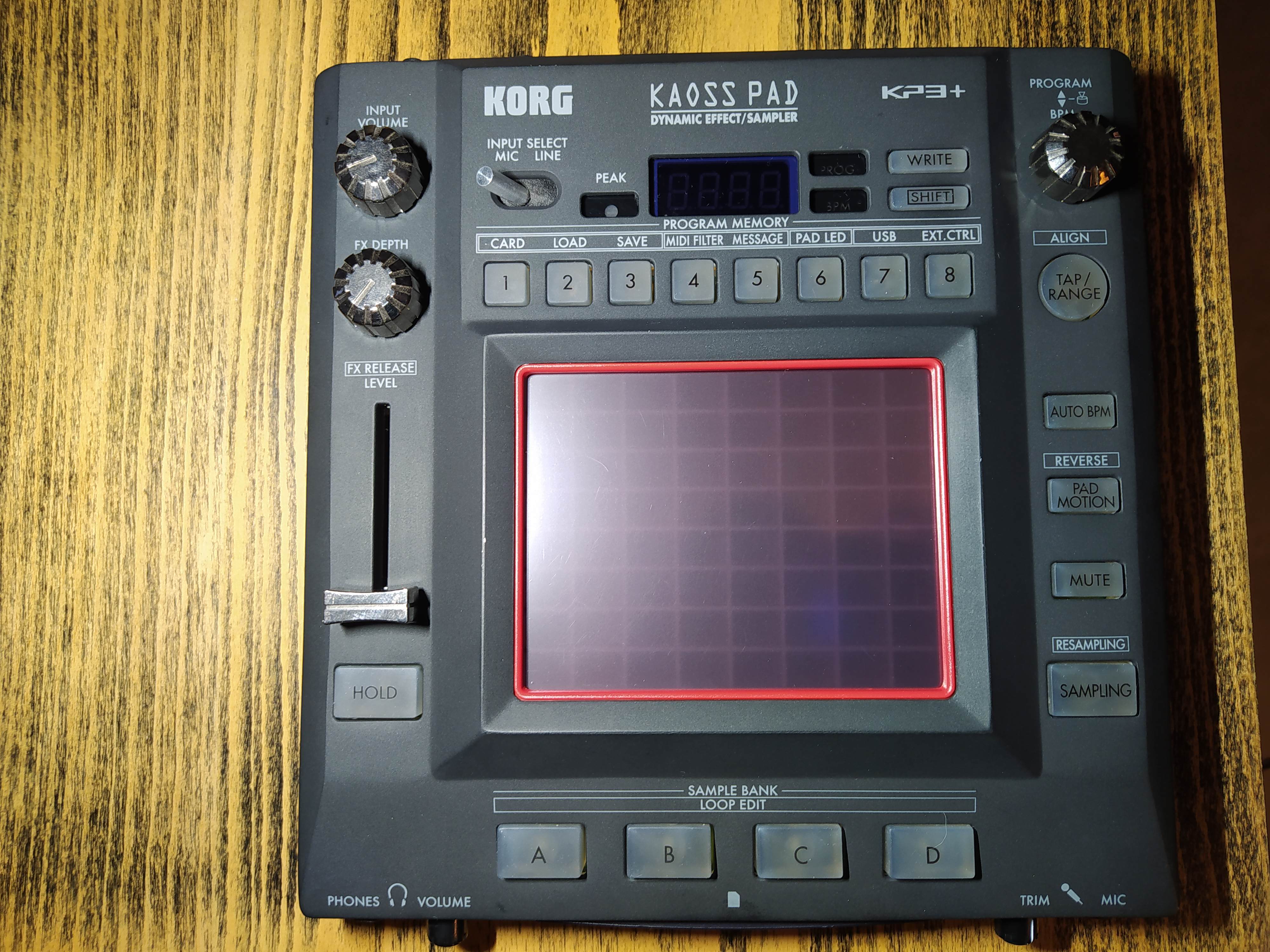 Kaoss Pad 3 KP3+ - Korg Kaoss Pad 3 KP3+ - Audiofanzine