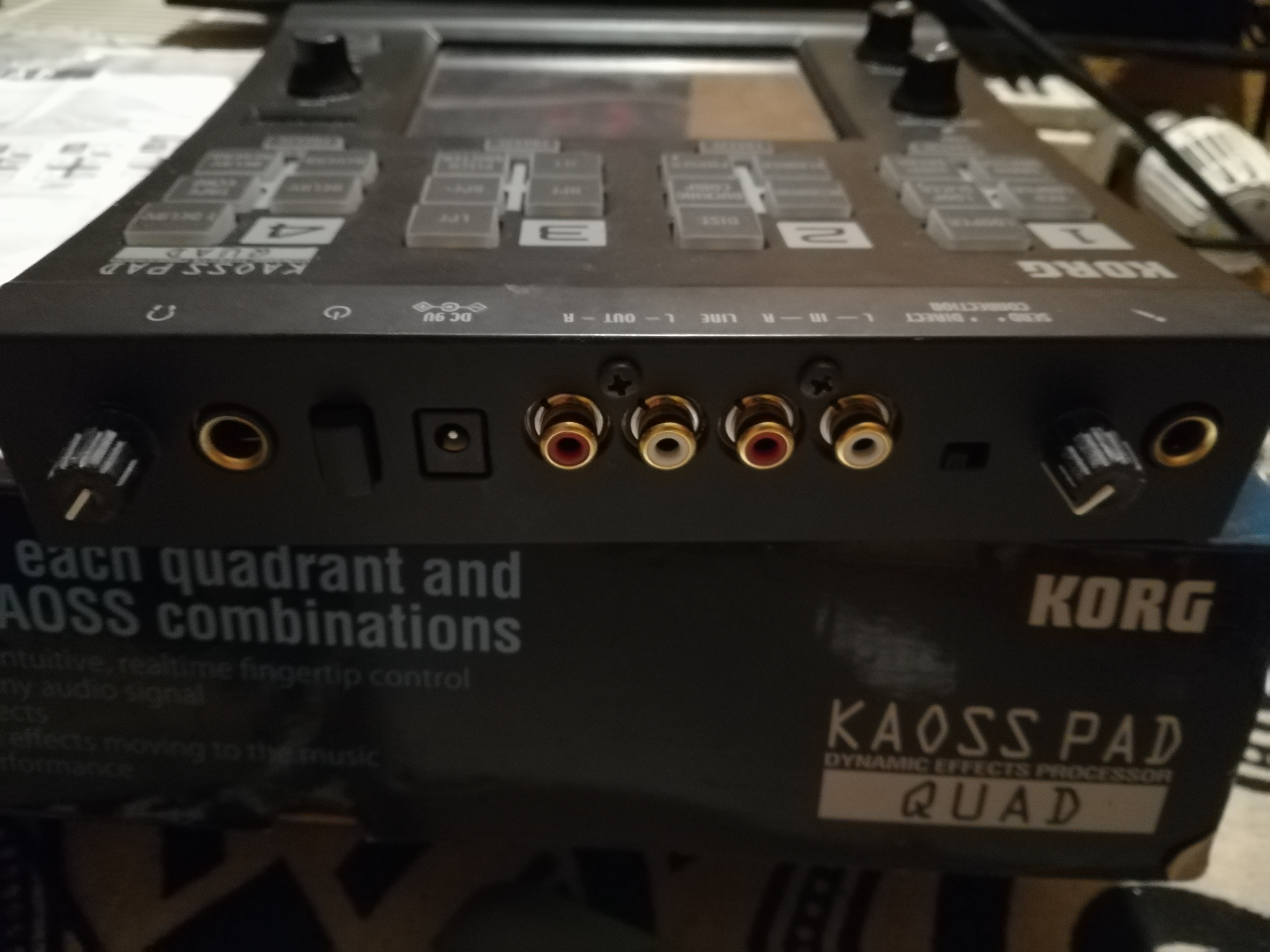 KAOSS PAD QUAD - Korg Kaoss Pad Quad - Audiofanzine