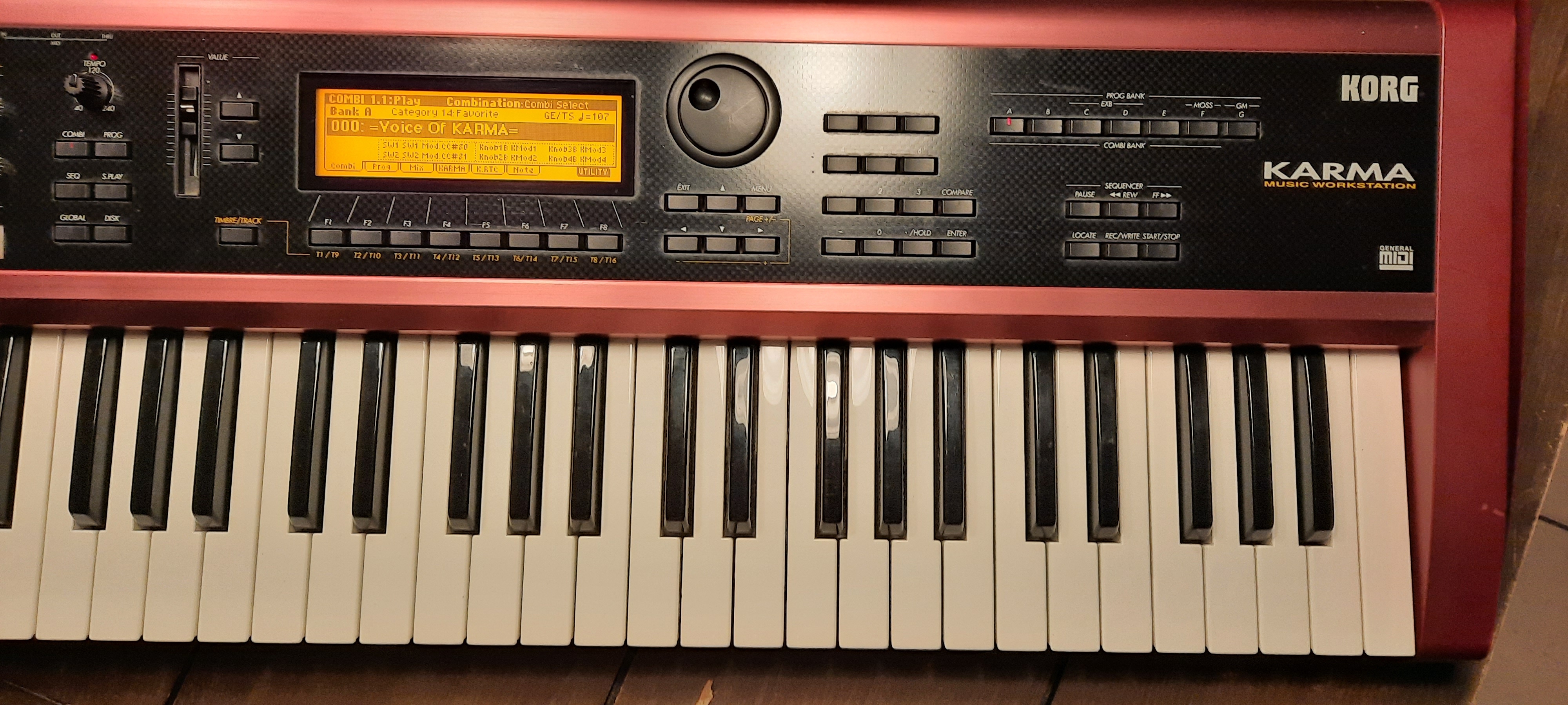 Karma - Korg Karma - Audiofanzine