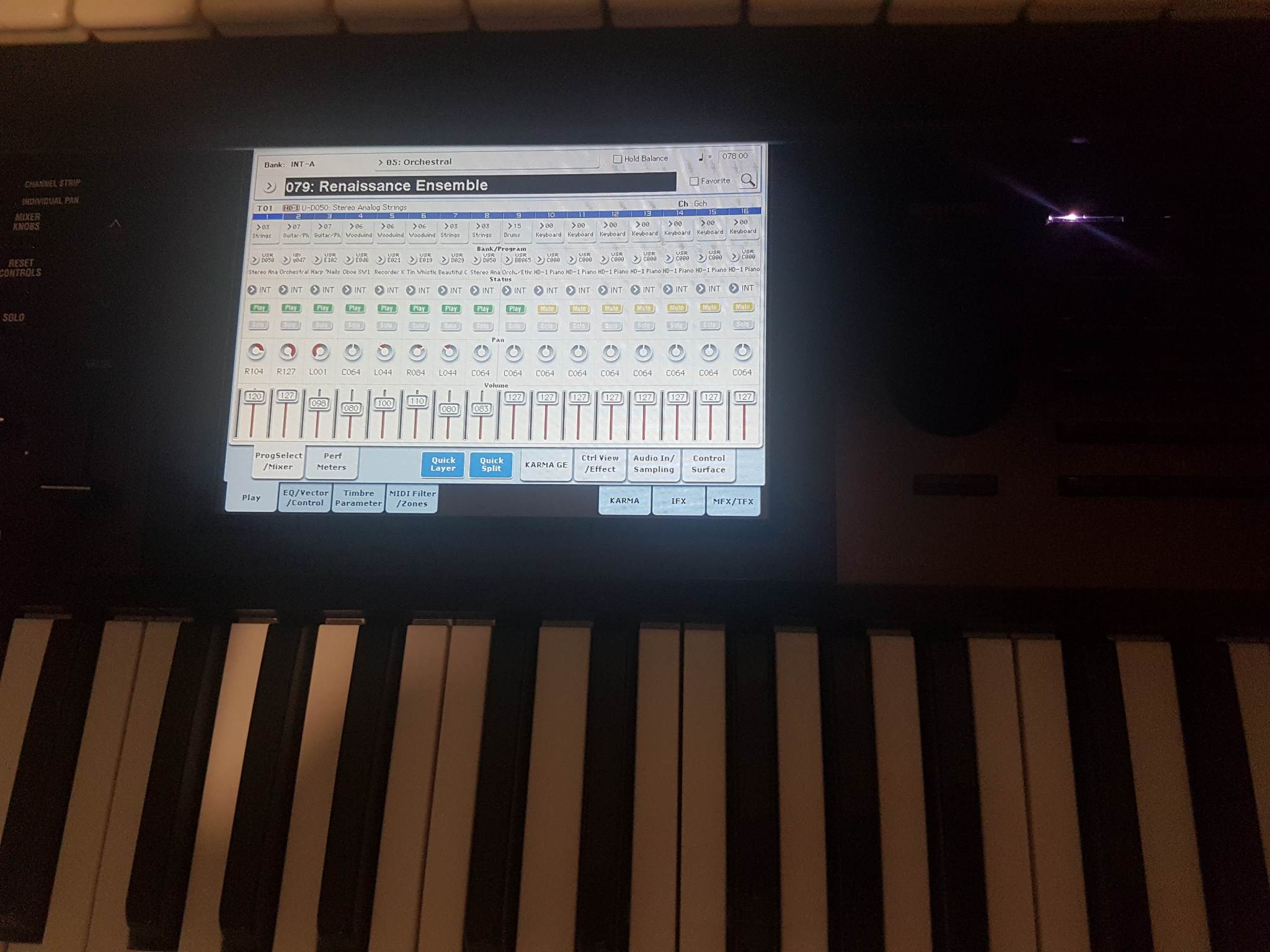 Kronos 2 88 - Korg Kronos 2 88 - Audiofanzine