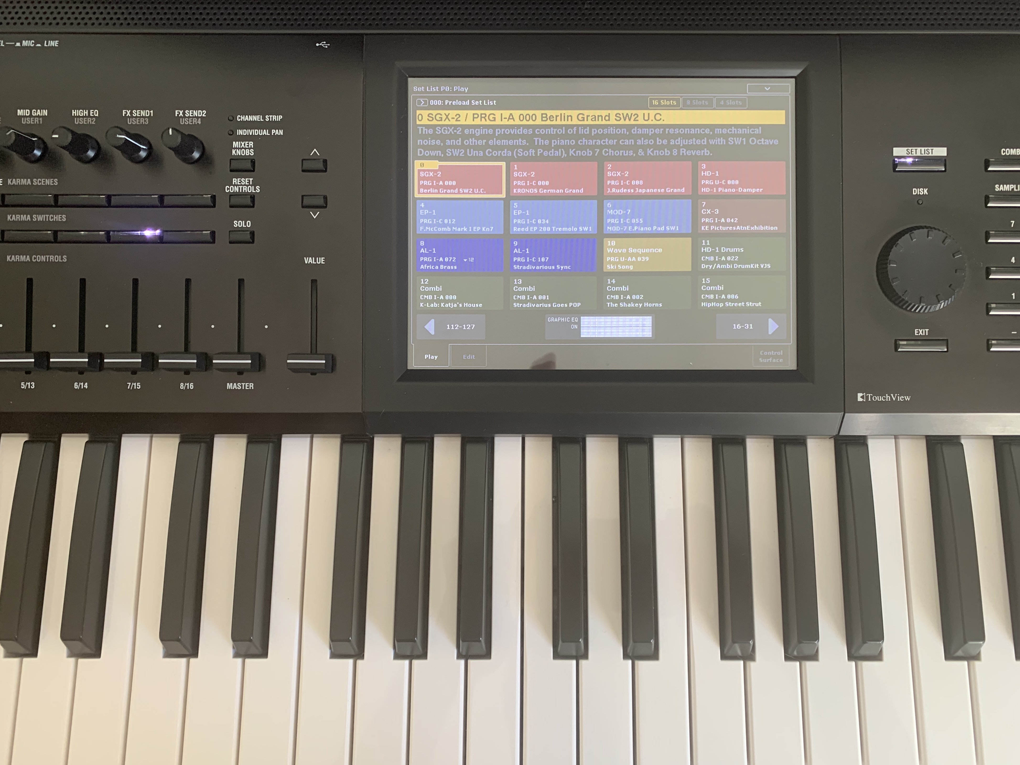 Kronos 61 - Korg Kronos 61 - Audiofanzine