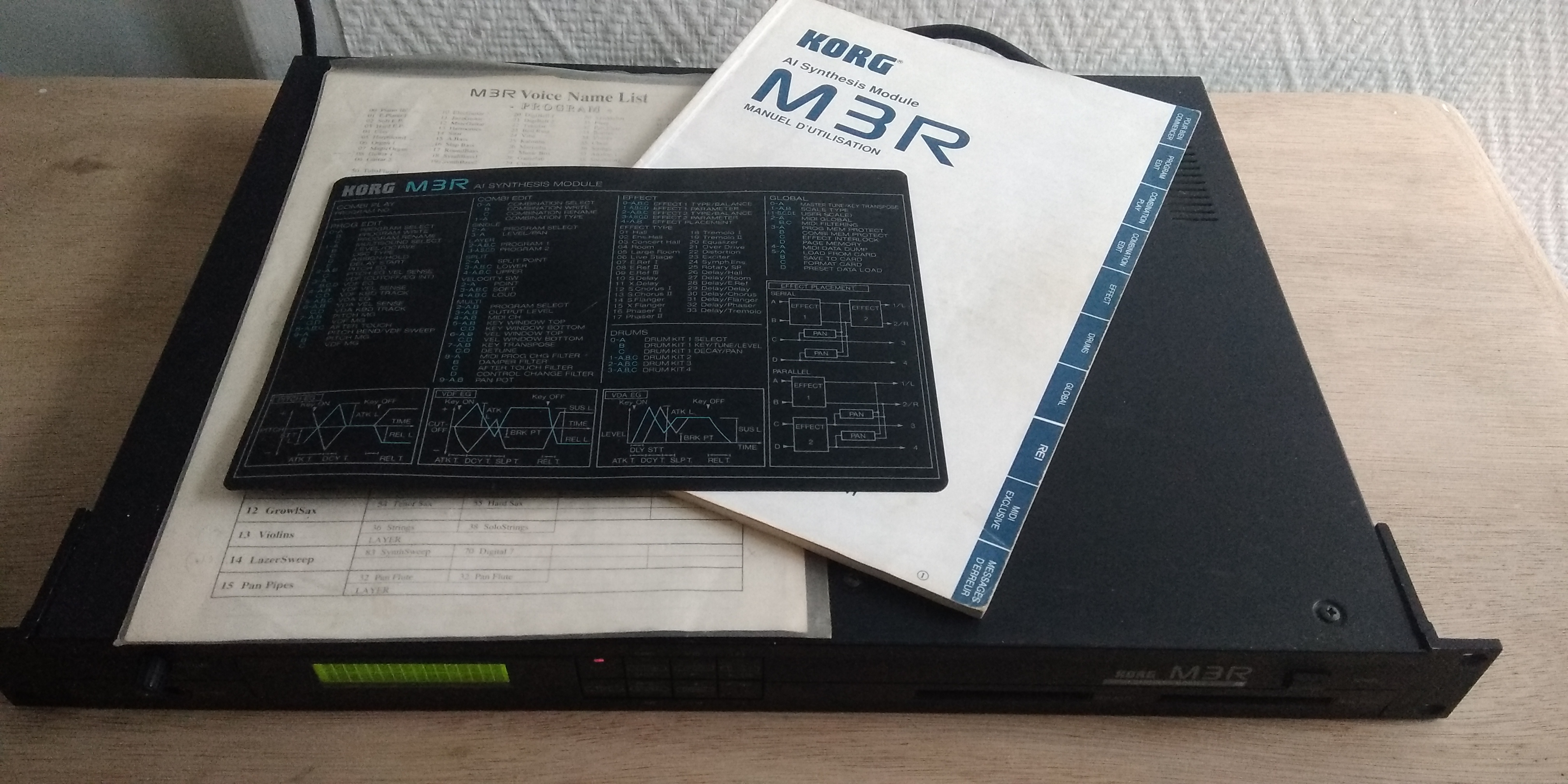 M3R Korg M3R Audiofanzine