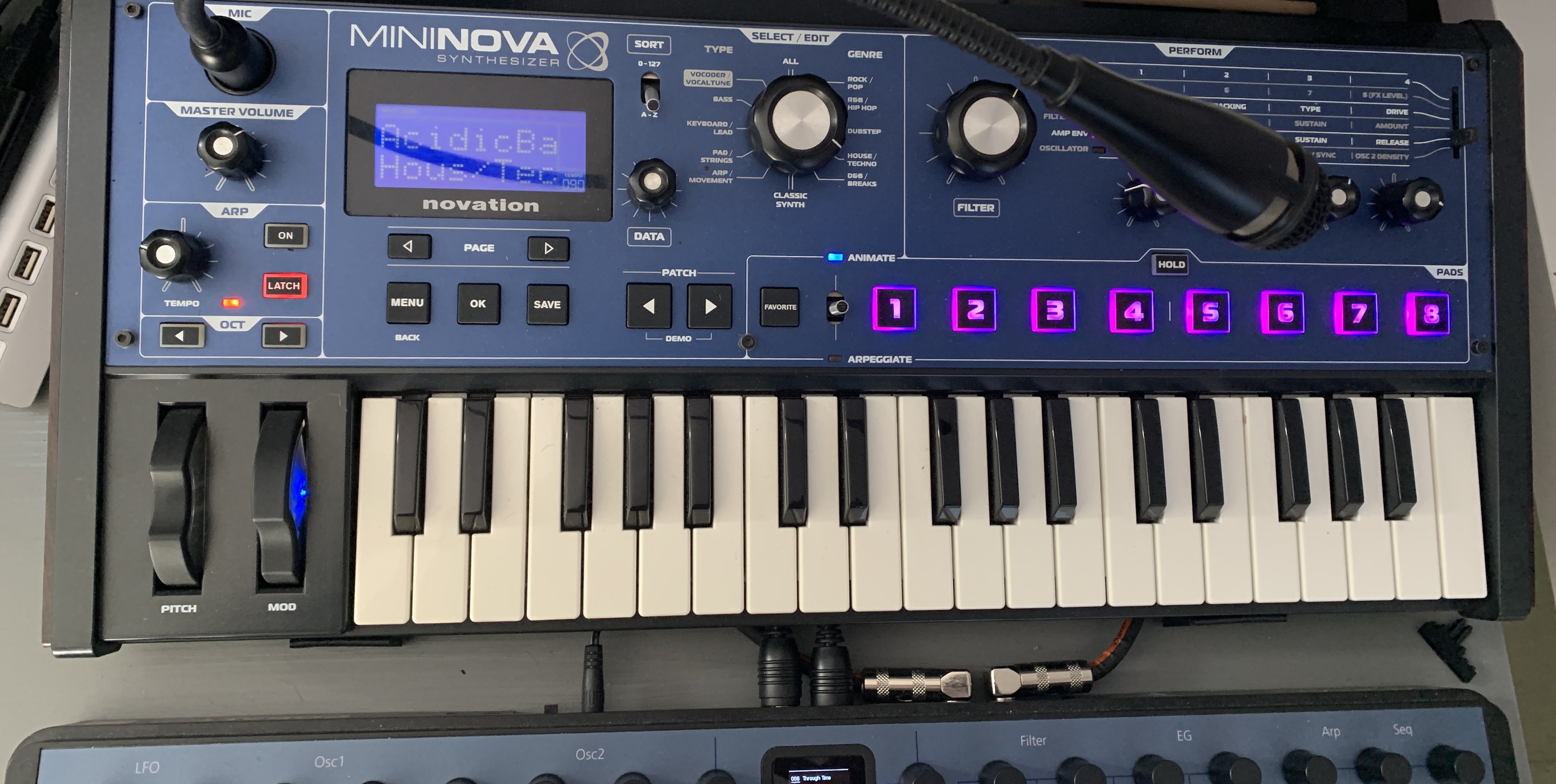 micro X - Korg micro X - Audiofanzine